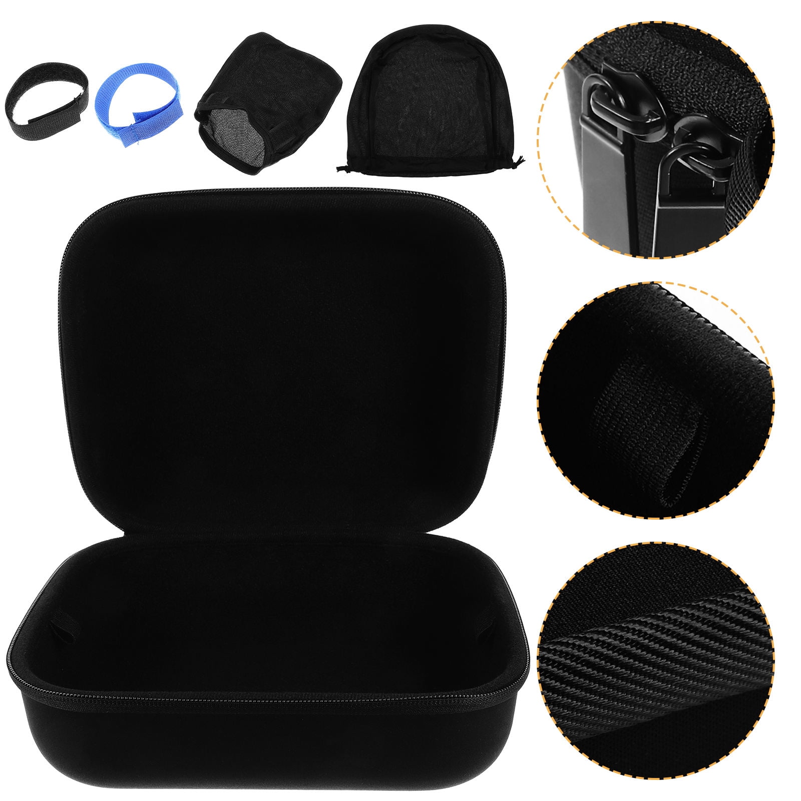 OUNONA EVA Headphone Storage Bag Zipper Pouch Case Digital Product ...