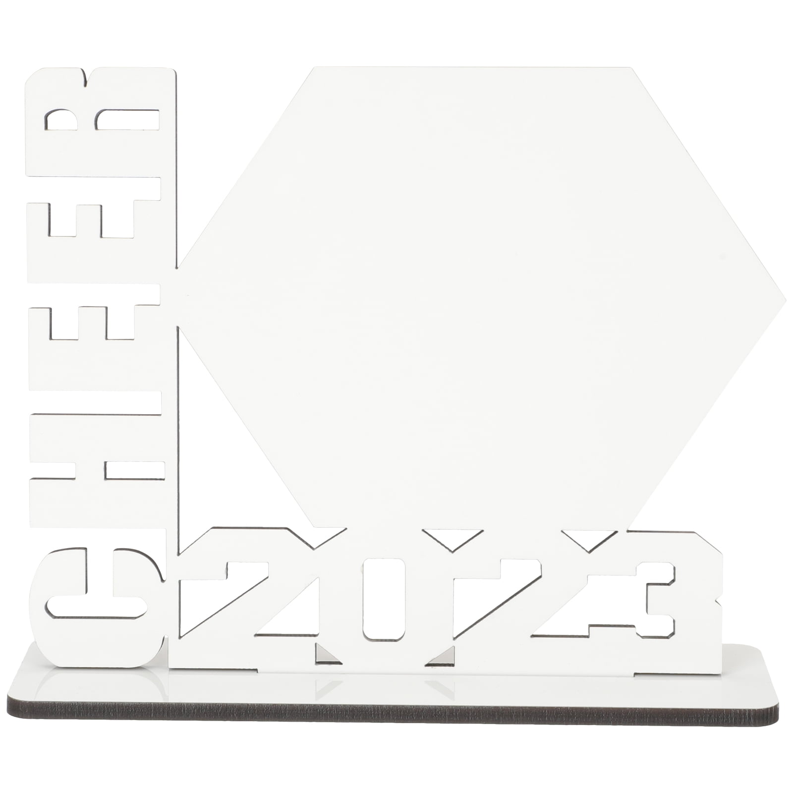 OUNONA Easel Stand 2023 Graduation Photo Frame Sublimation Blank ...