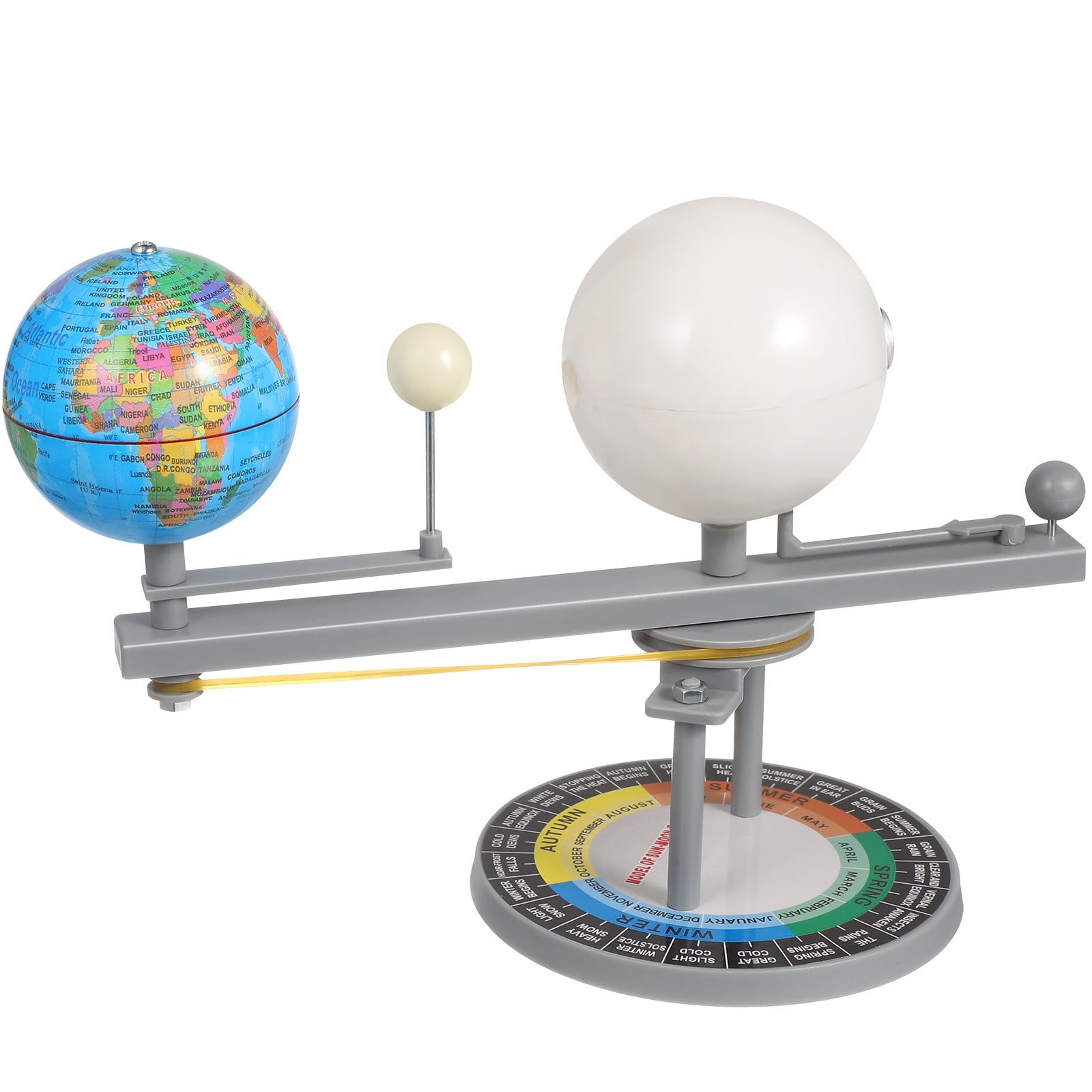 OUNONA Educational Apparatus Geography Sun Earth Moon Movement Model ...