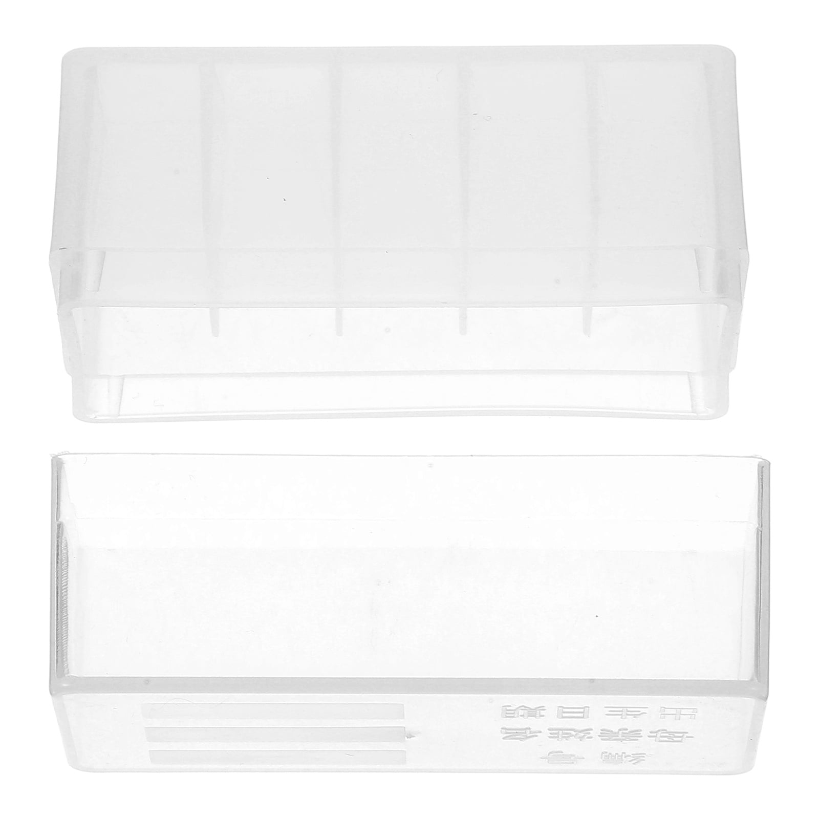 OUNONA Efficient Transparent Plastic Centrifuge Tube Storage Box for ...