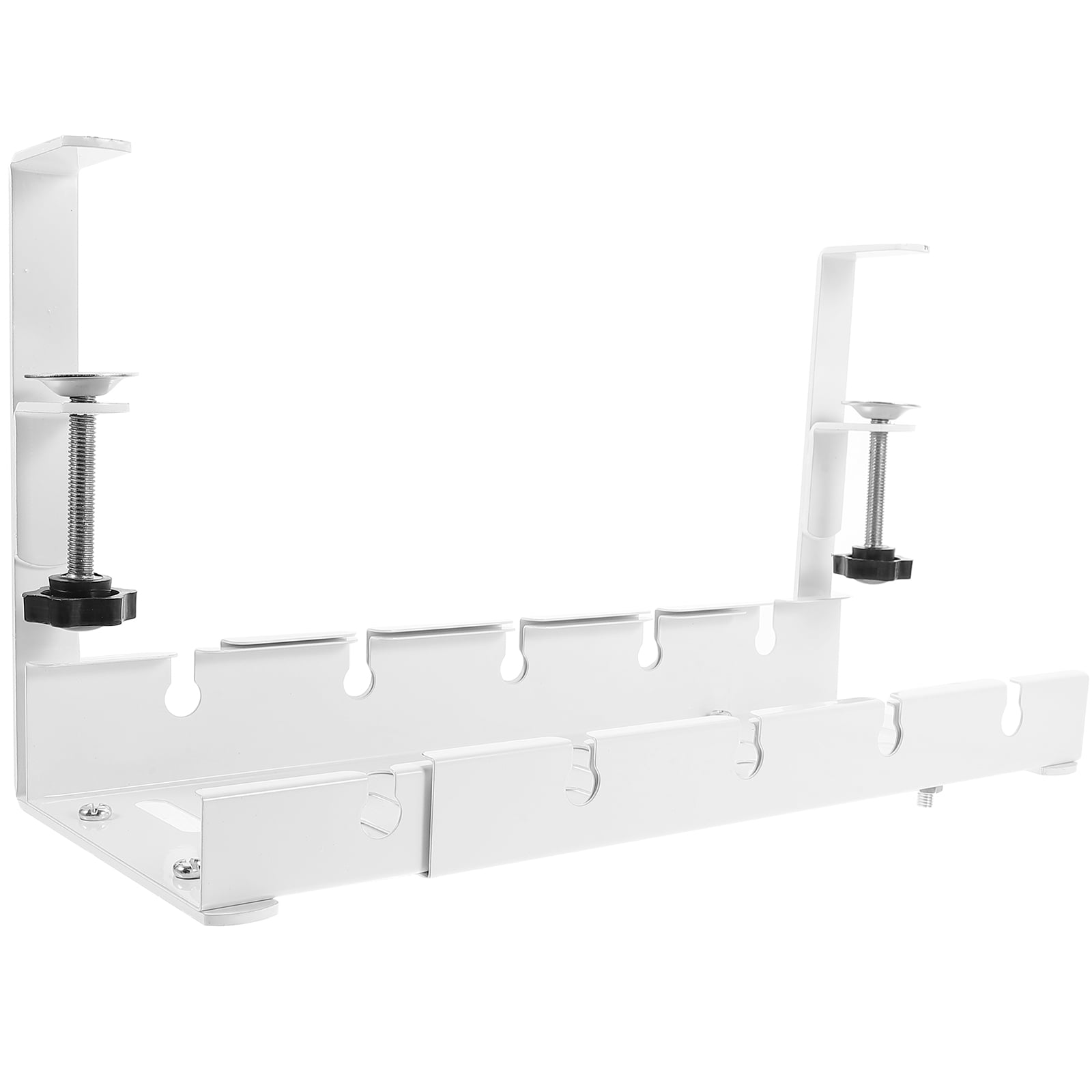 OUNONA Electrical Cord Management Cable Organizer under Desk White ...