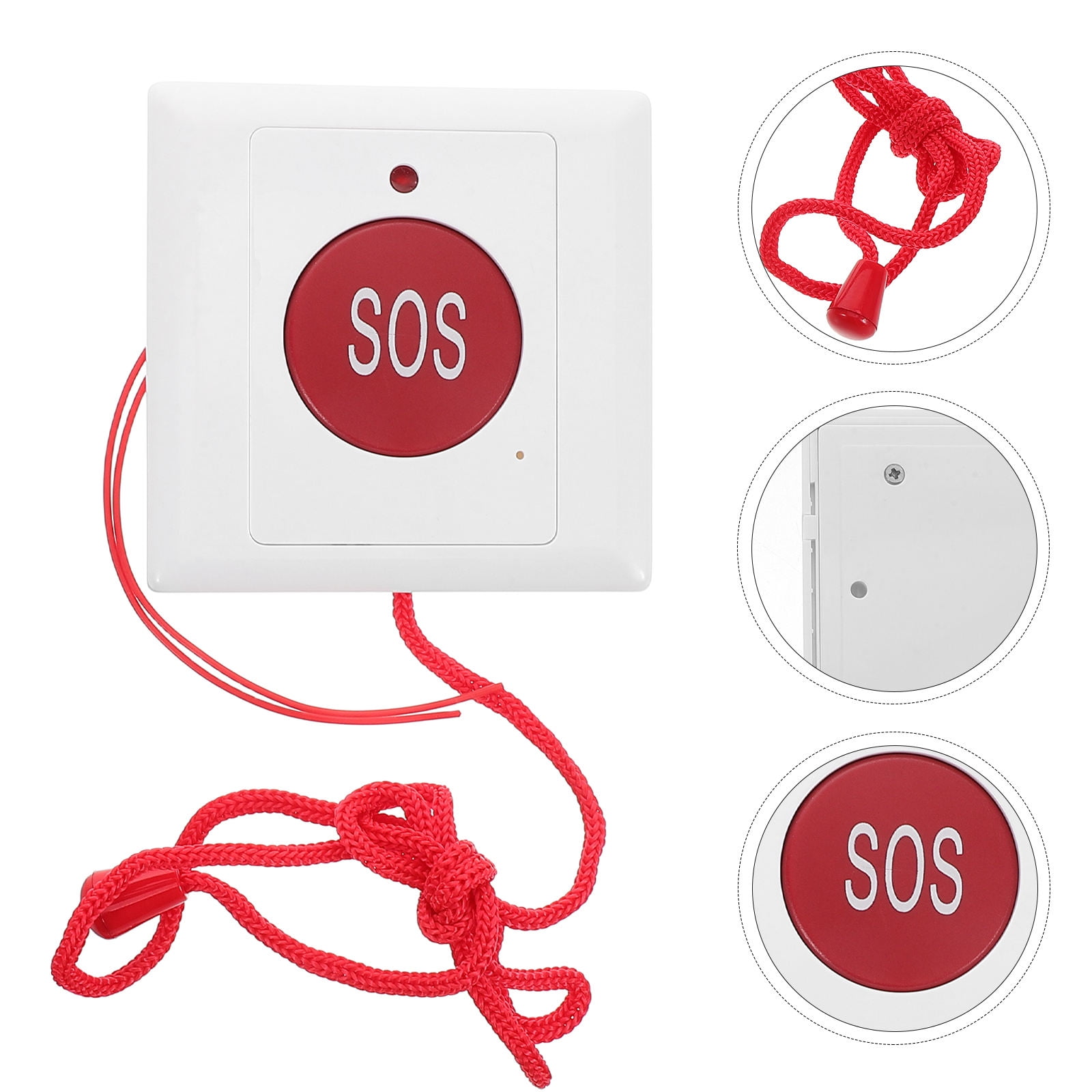 OUNONA Emergency Call Button Wall Mountable Emergency Button For ...