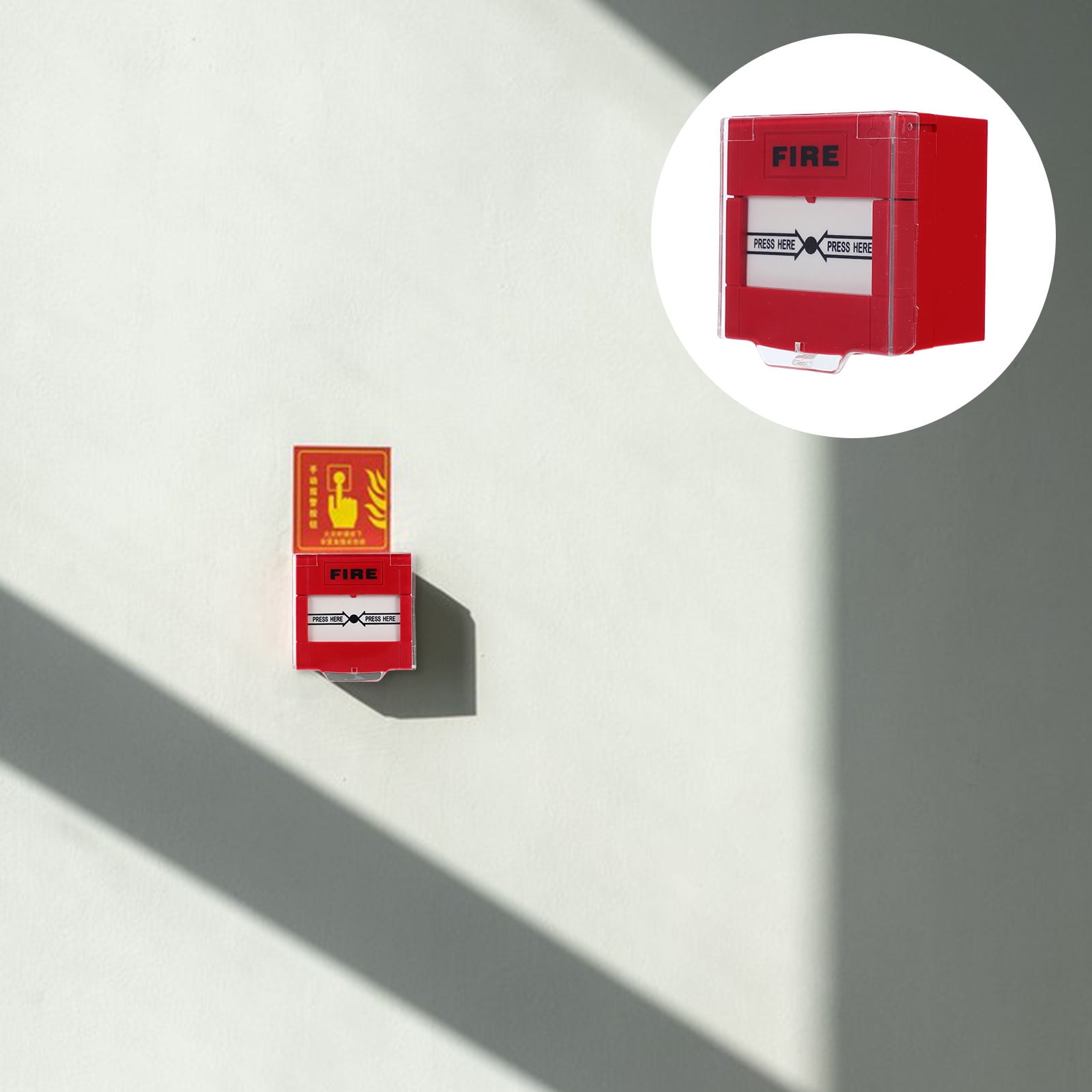 OUNONA Emergency Call Button With Manual Reset Waterproof Button Easy ...