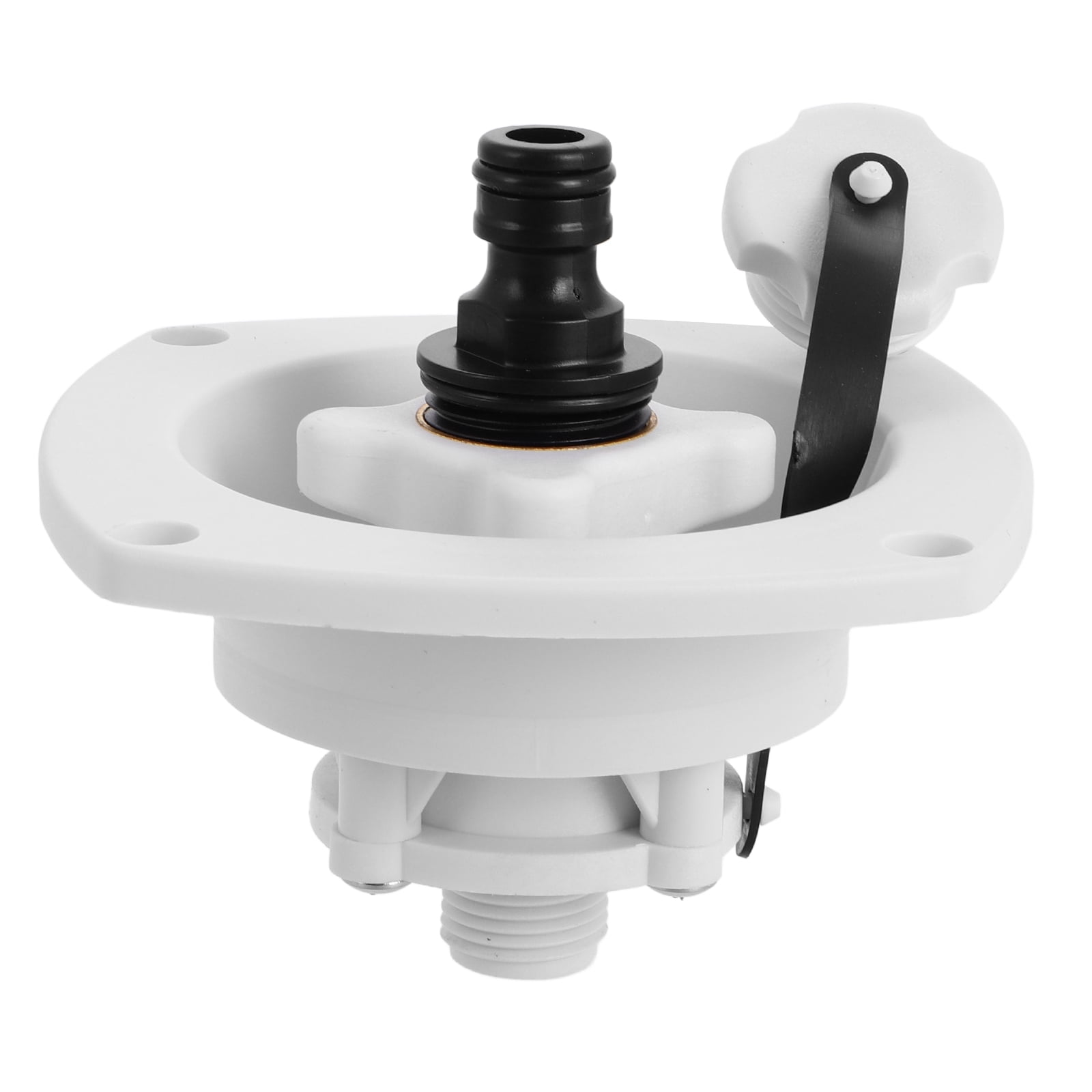 Homoyoyo PP Rv Water Inlet Adapter for Daily Use White Rv Plumbing Part ...