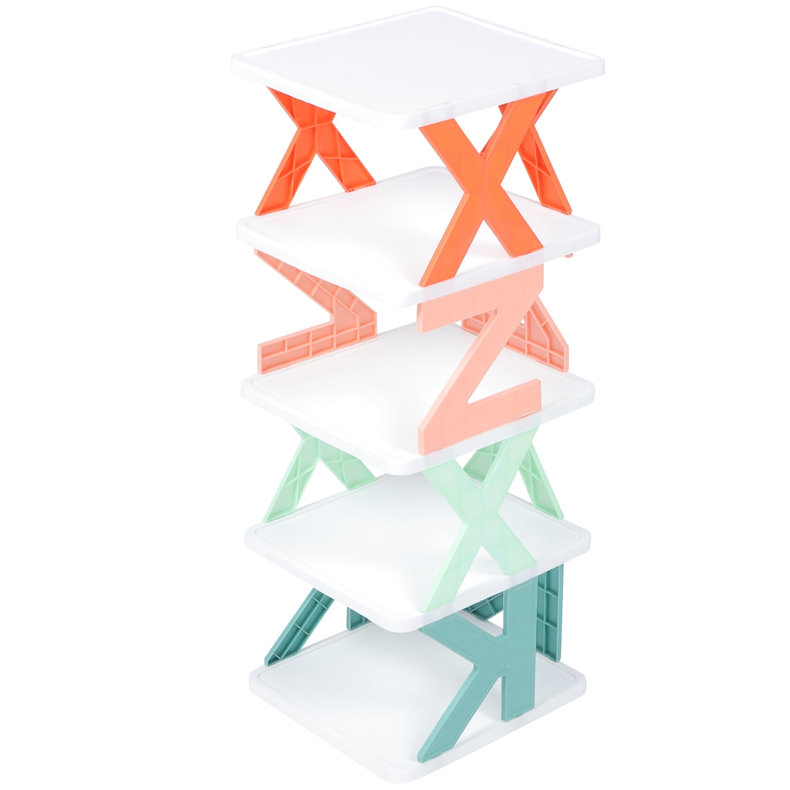 OUNONA Entryway Freestanding Shoe Shelf Storage Cabinet Staff - Walmart.com