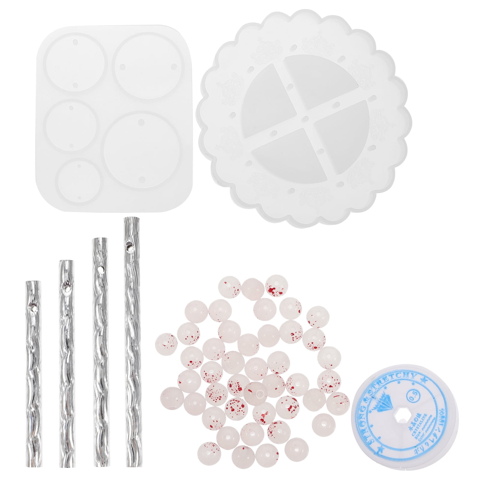 OUNONA Epoxy Wind Chime Casting Mold Set - Wind Chime Materials and ...