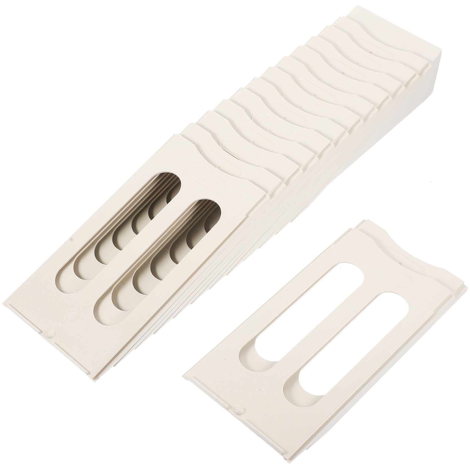 OUNONA Expanding Rack Attendance Cards Rack Flexible Cards Storage ...