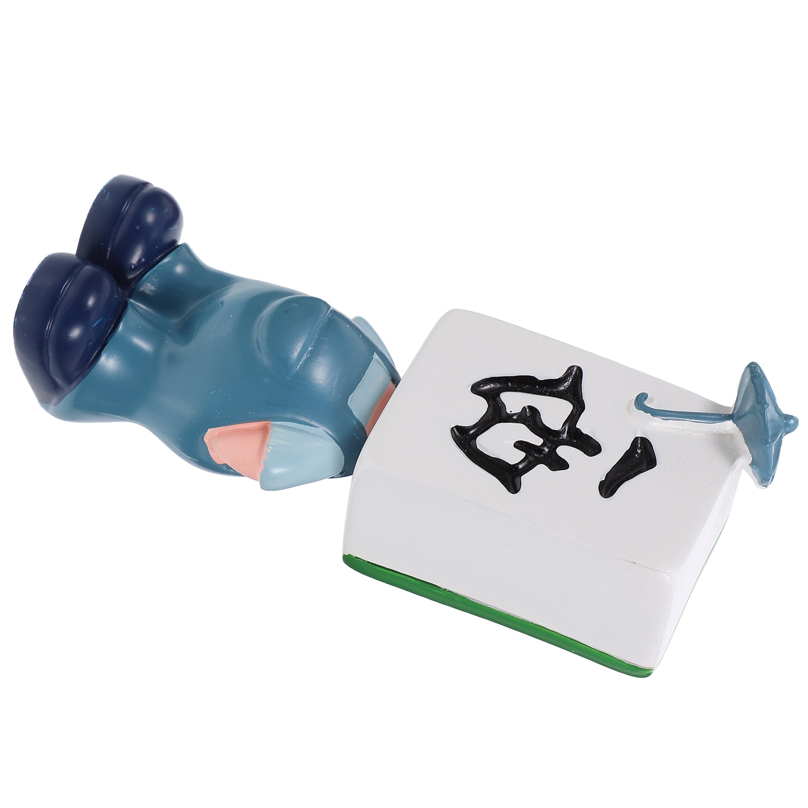 OUNONA Exquisite Chinese Mahjong Doll Resin Unique Chinese Cultural ...