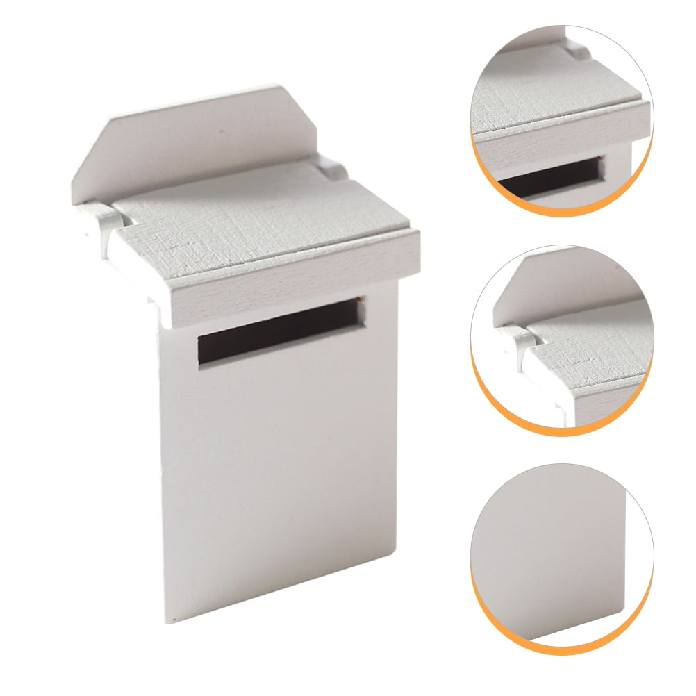 NIYANGLE Mini Letter Box White 1Pcs 2.8x1.7x1.0in - Walmart.com