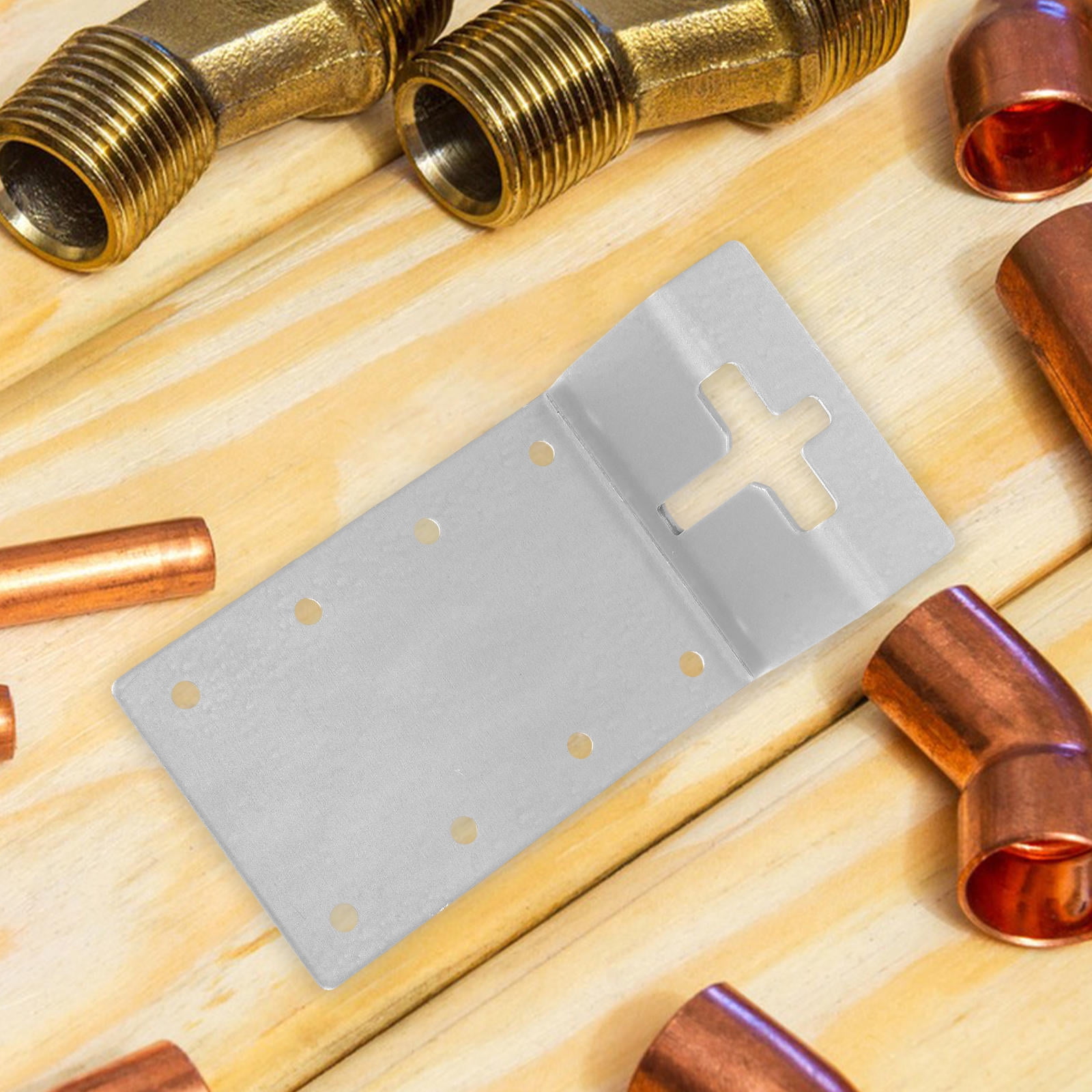 OUNONA FRCOLOR 6pcs T Post Angle Brace for Fence Mailbox Birdhouse Wood ...