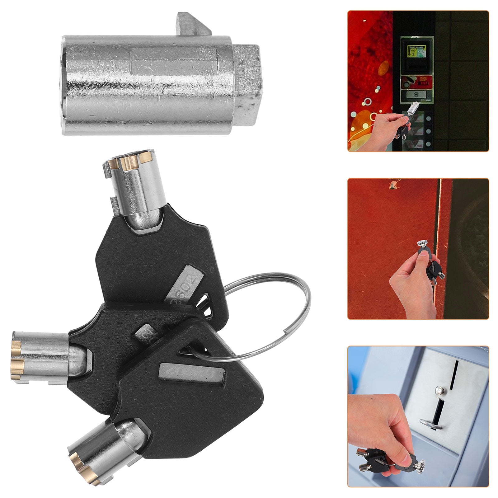 OUNONA FRCOLOR Gaming Machine Lock Vending Machine Lock Drinking ...