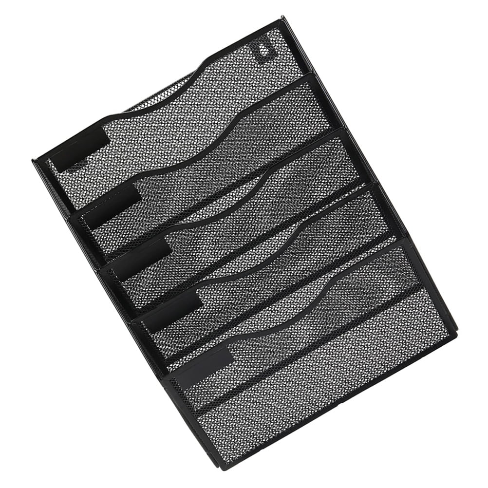 OUNONA FRCOLOR Wall Mounted Document Organizer 1 Set Practical Mesh ...
