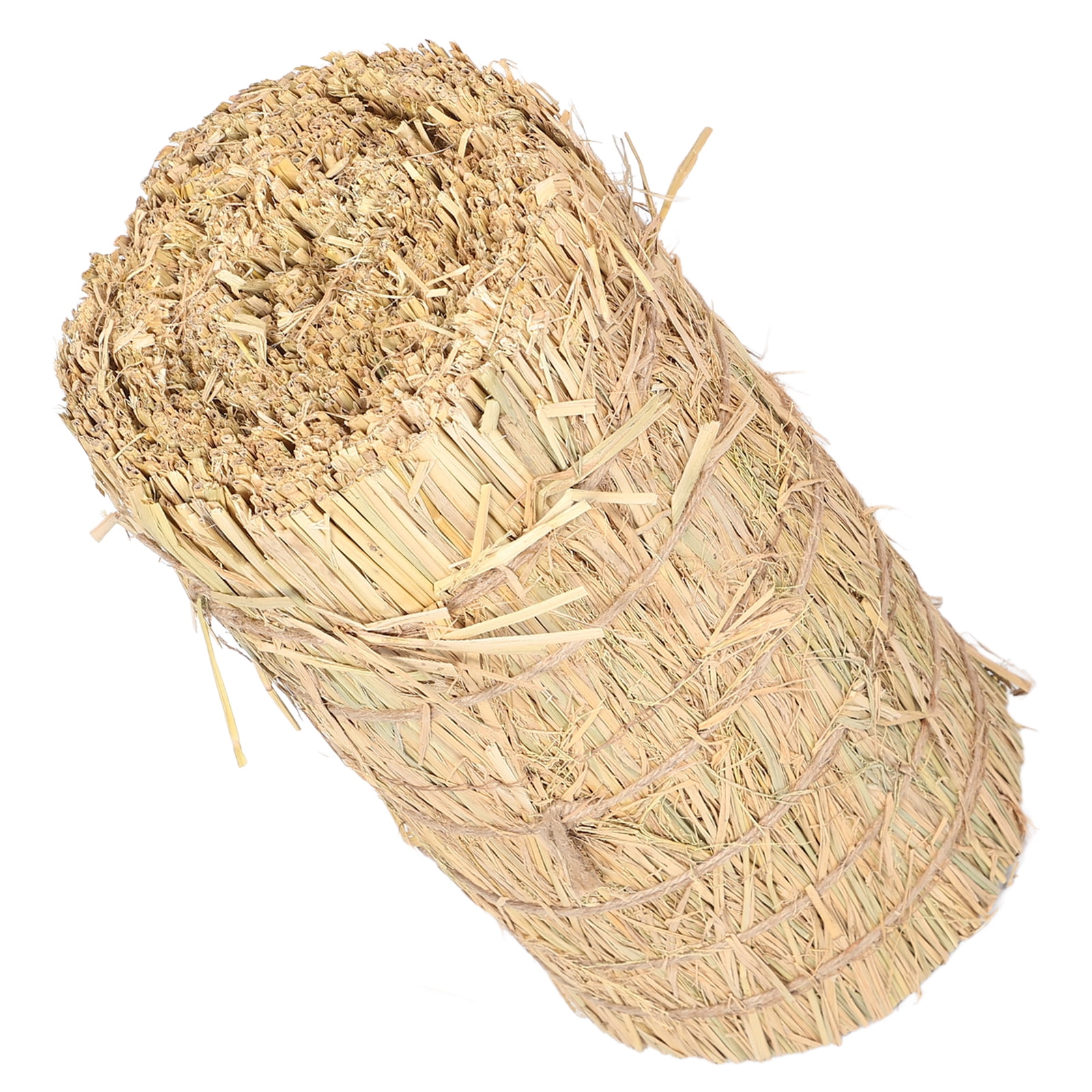 OUNONA Fake Barrel Pig Straw Bales Realistic Haystack Decor Light Brown ...