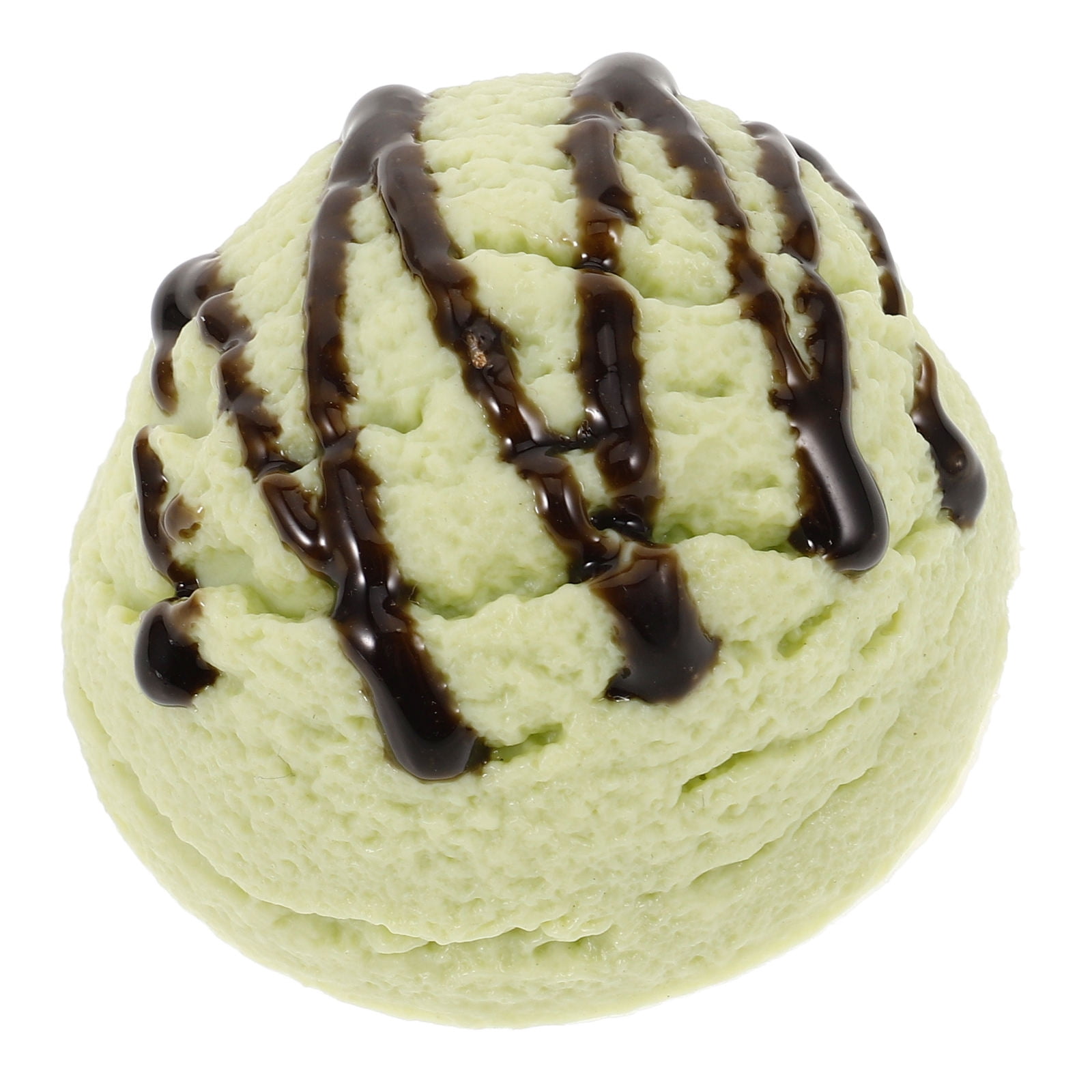 OUNONA Fake Ice Cream Photography Prop Artificial Fake Food Model ...