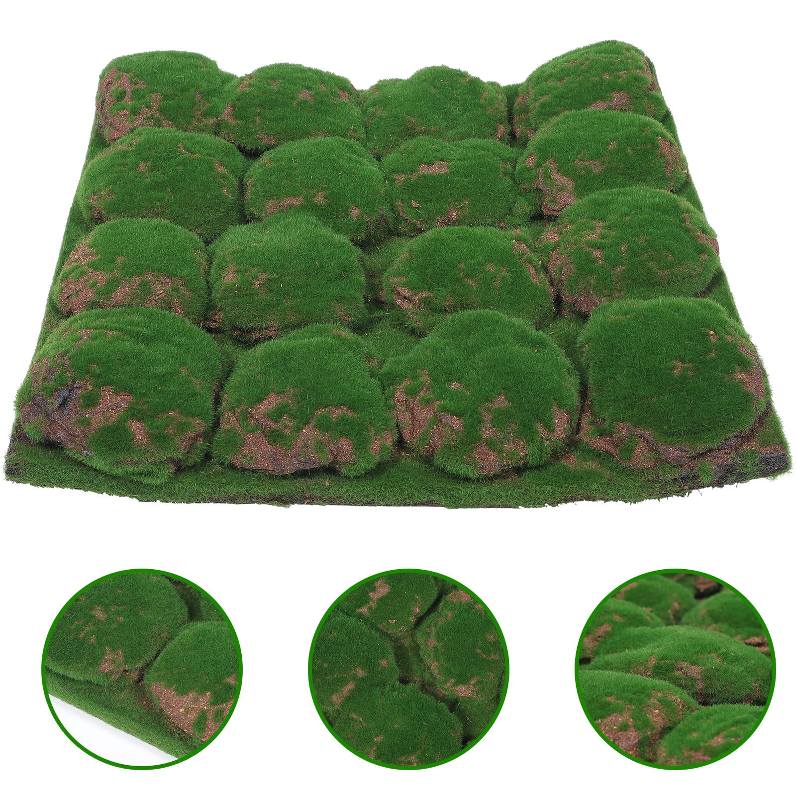 OUNONA Fake Moss Turf Artificial Moss Mat Decorative Moss Ornament Mini ...