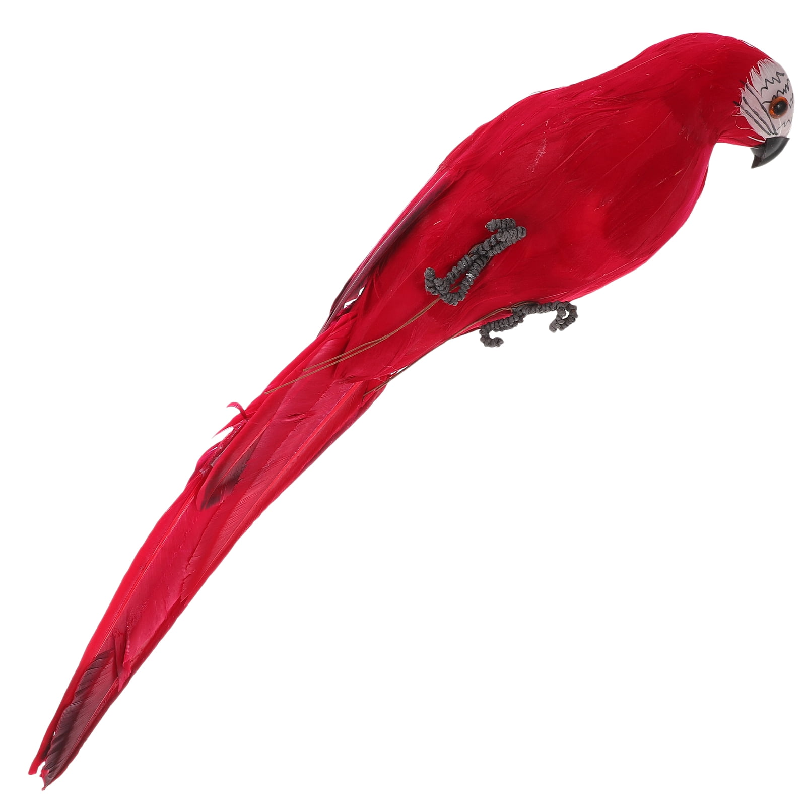 OUNONA Fake Parrot for Craft Showcase Bird Model Foam Parrot Model Fake ...