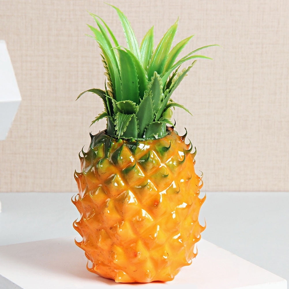 OUNONA Fake Pineapple Fake Fruit Pineapple Model Artificial Fruit ...