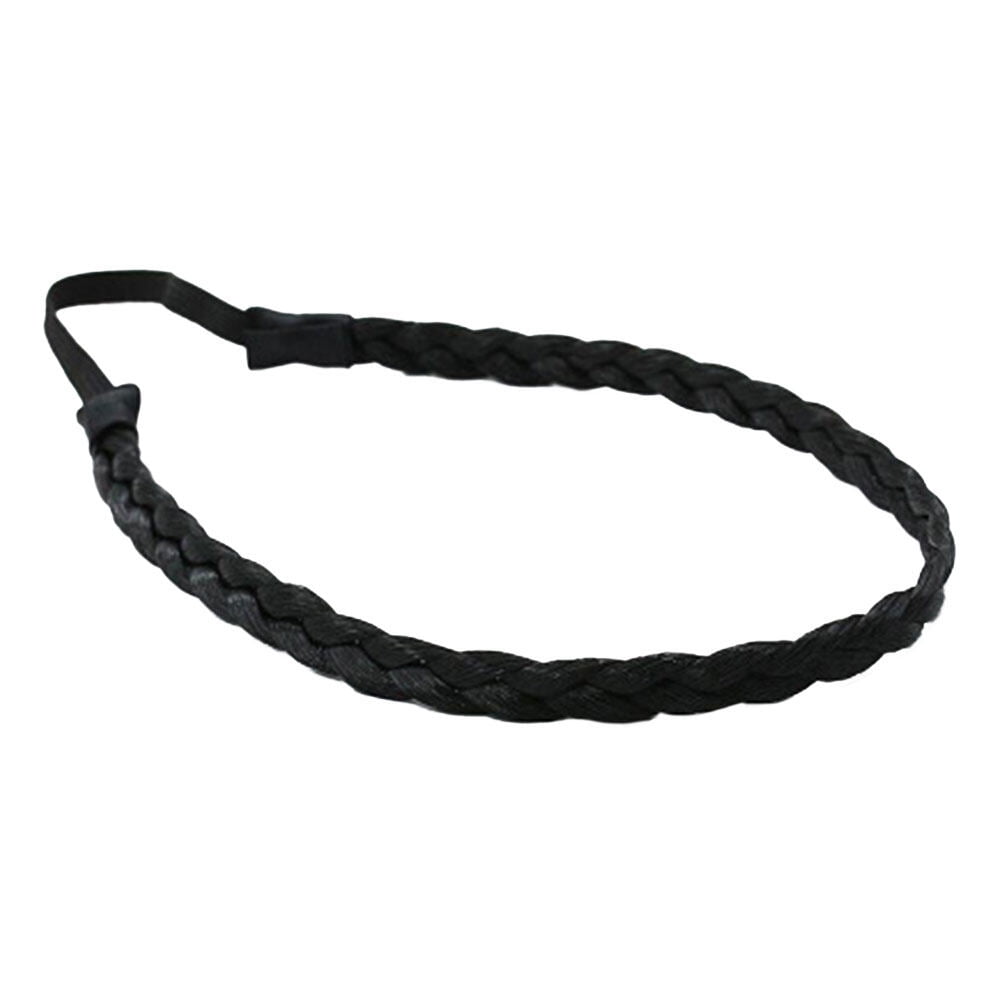 OUNONA Fashion Elastic Stretch Hair Braided Headband Classic Braids ...