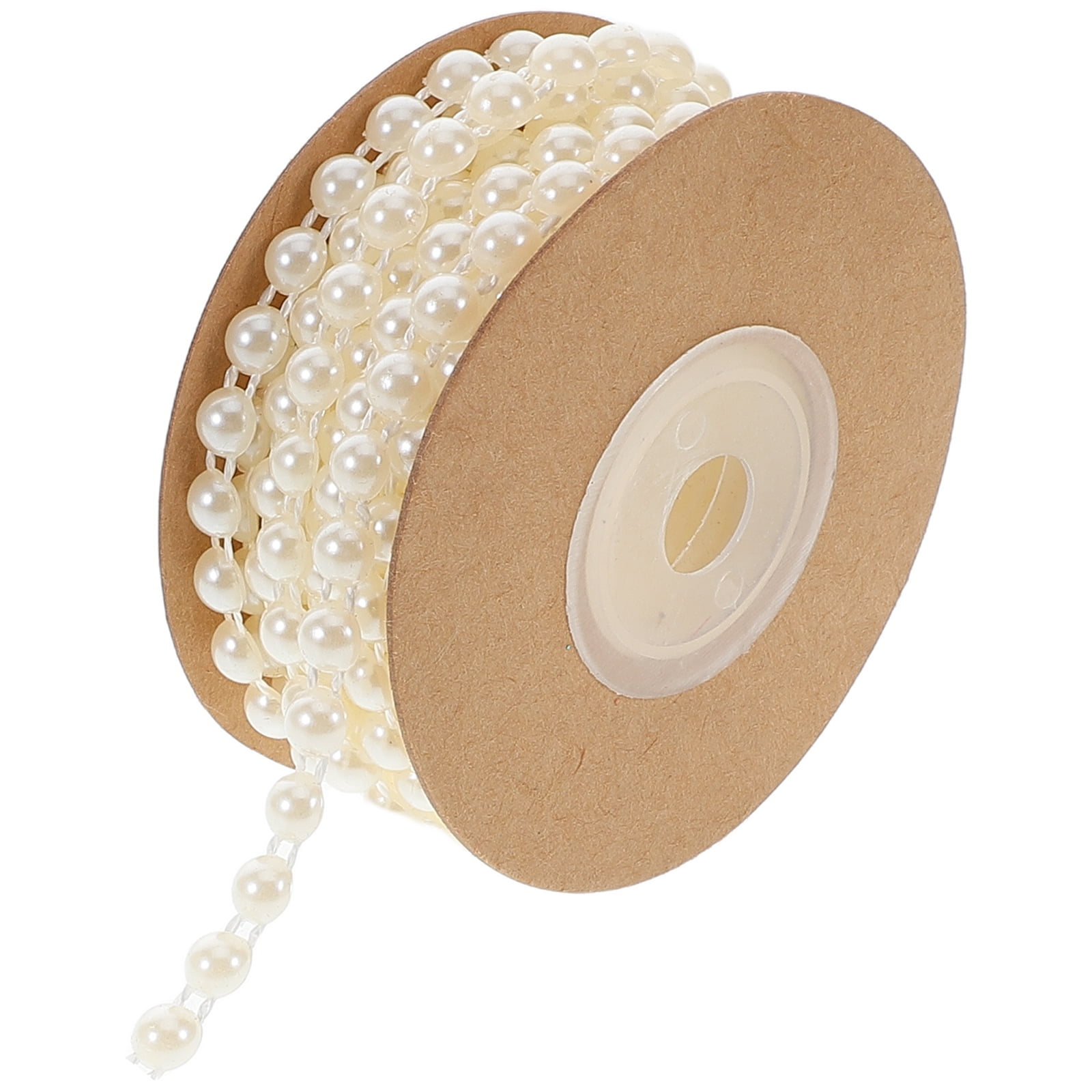 String Flat Plastic Beads