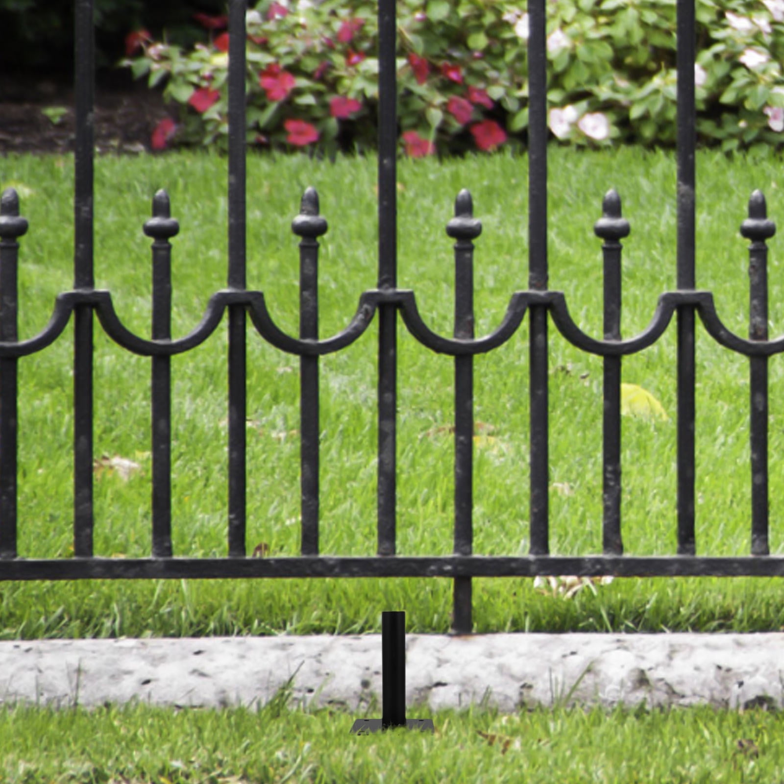 OUNONA Fence Support Plastic Yard Fence Fixing Base Holder For Small ...