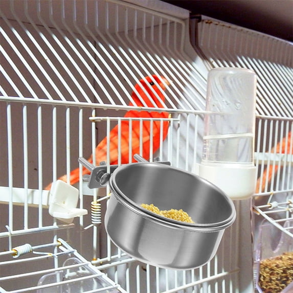 OUNONA Ferret Food Bowl In Stainless Steel Design For Cage Organization ...
