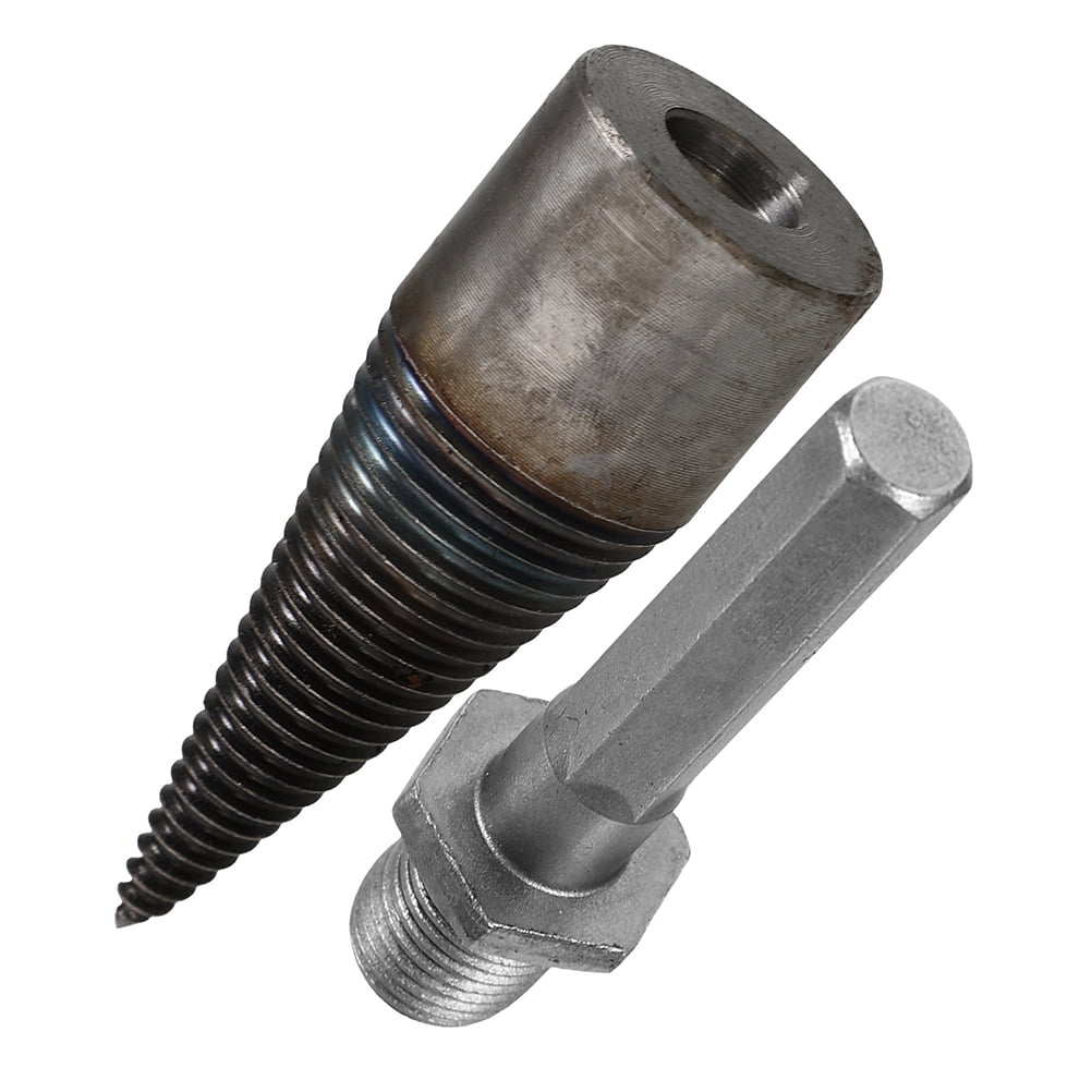 OUNONA Fire Wood Splitter 42mm Firewood Drill Bit Splitter Heavy Duty ...