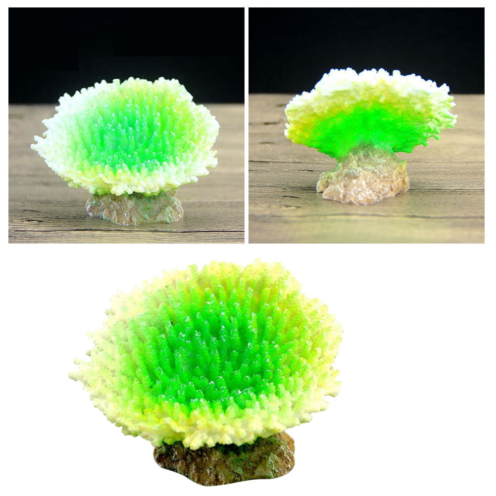 OUNONA Fish Fake Coral Reefs Safe for Decoration Aquarium - Walmart.com