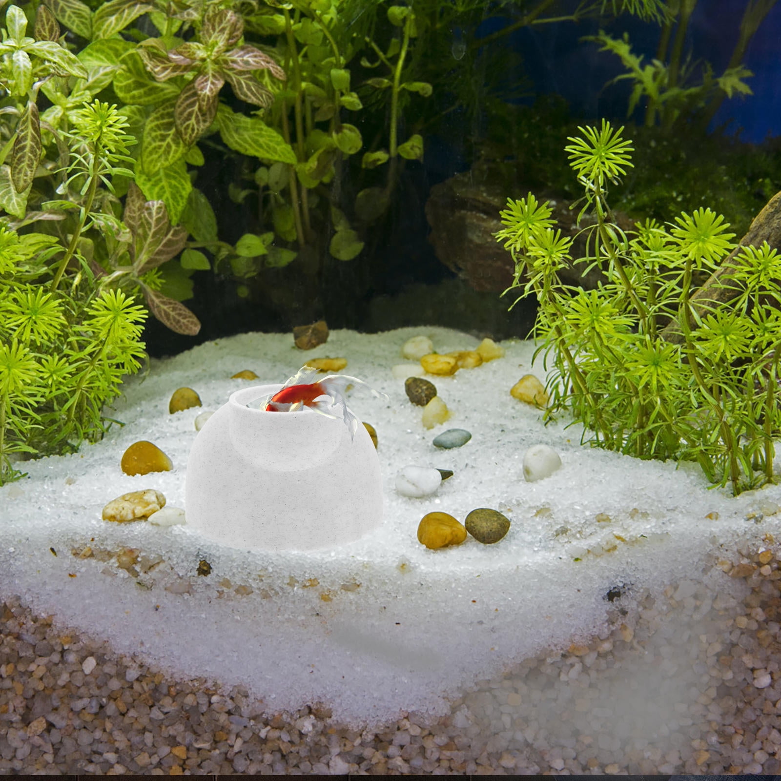 OUNONA Fish Shrimp Hiding Underwater Tunnel Freshwater Shrimp Cave Fish ...