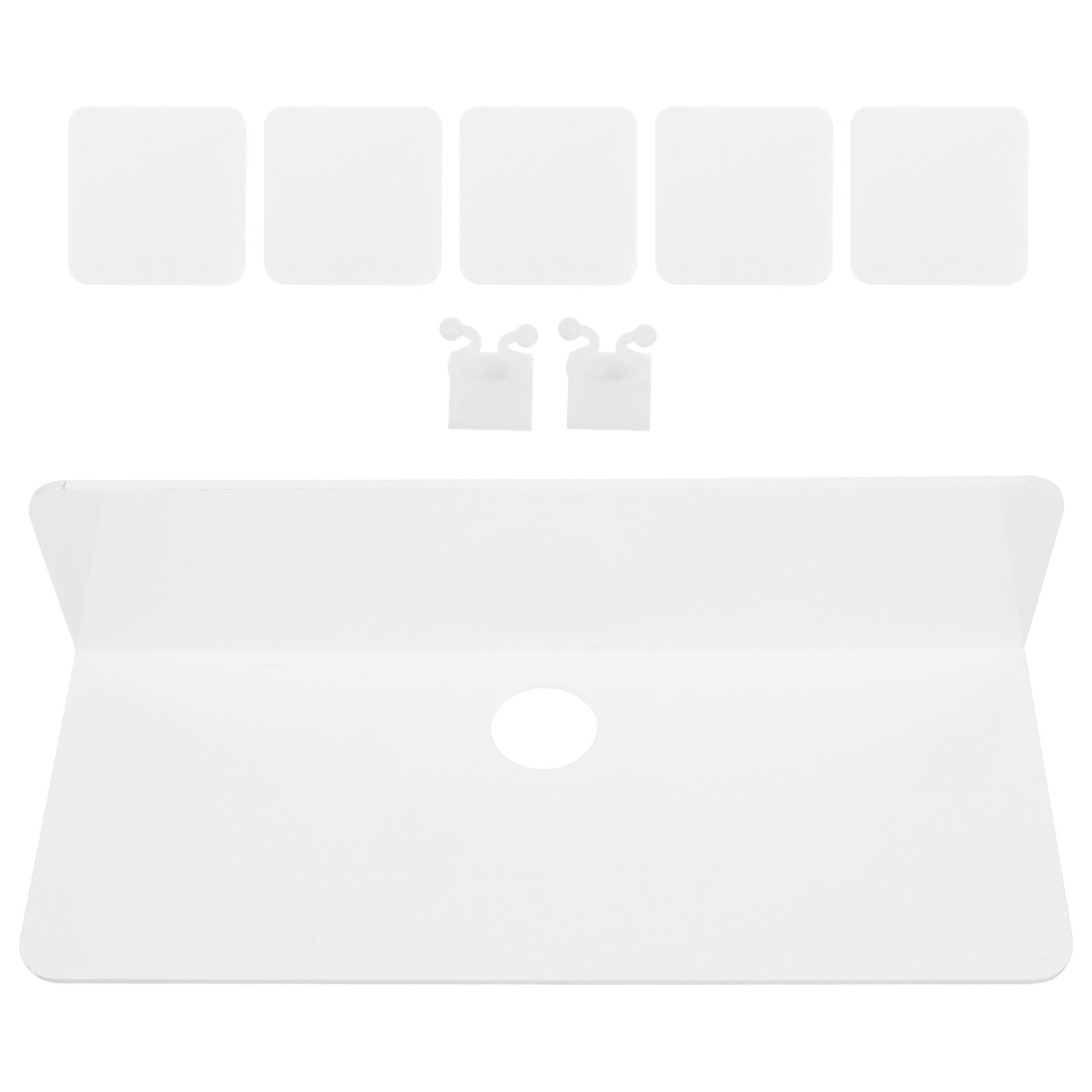 OUNONA Floating Shelves for Wall Decor Storage Ledge Shelf Speaker ...