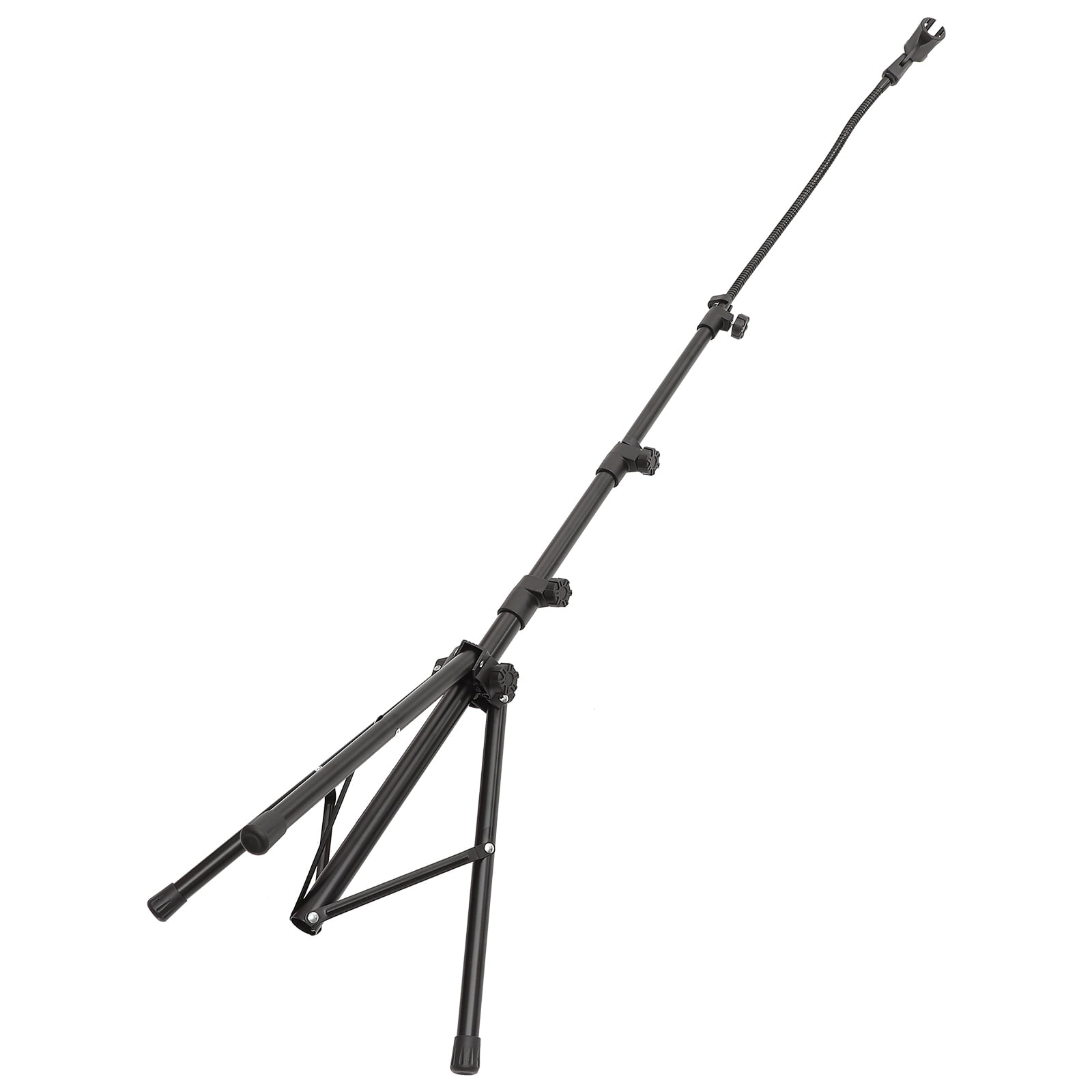 OUNONA Floor Mic Stand Adjustable Mic Stand Standing Tripod Microphone ...