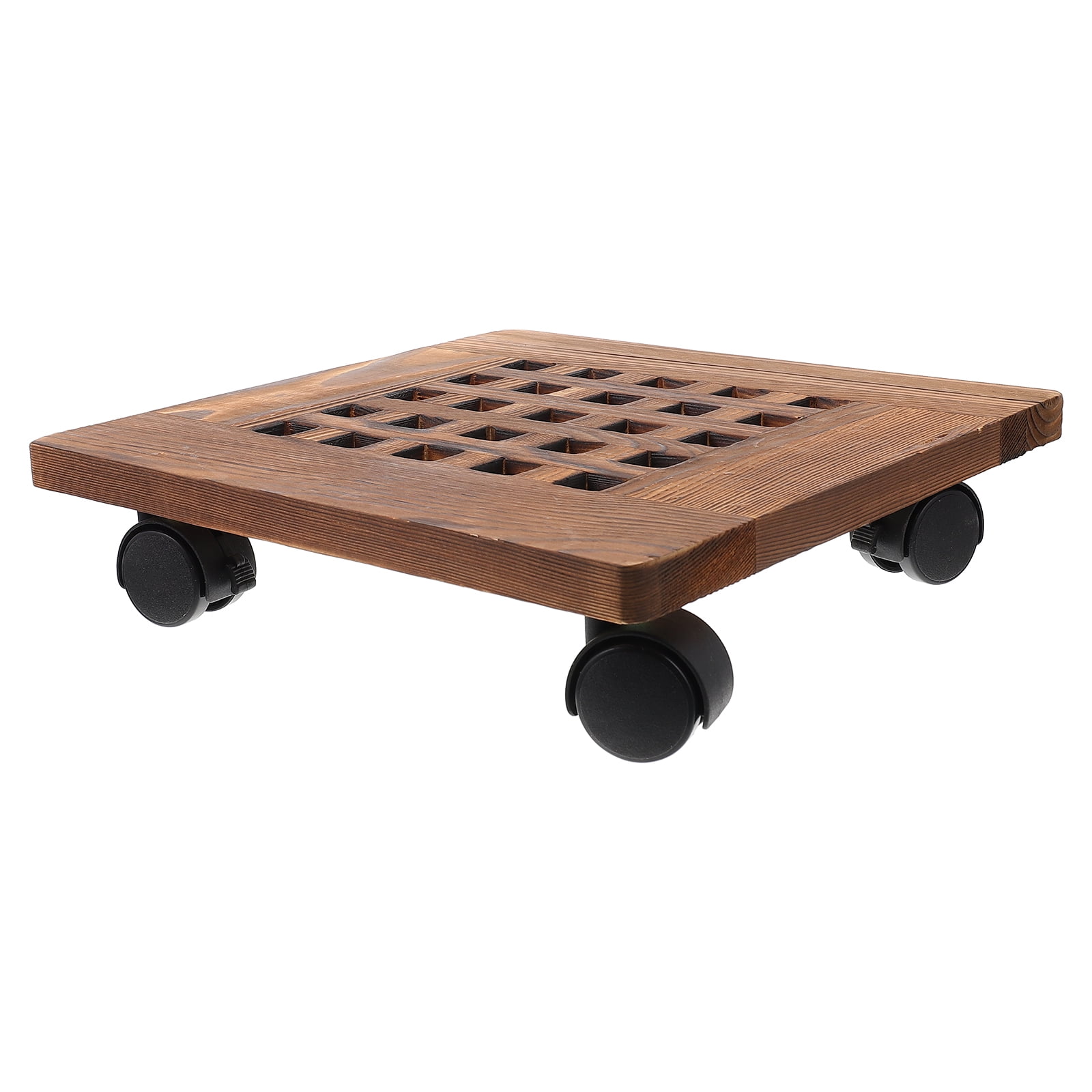 OUNONA Flower Pot Tray Rectangle Plant Saucer Square Saucers Pots Carts ...