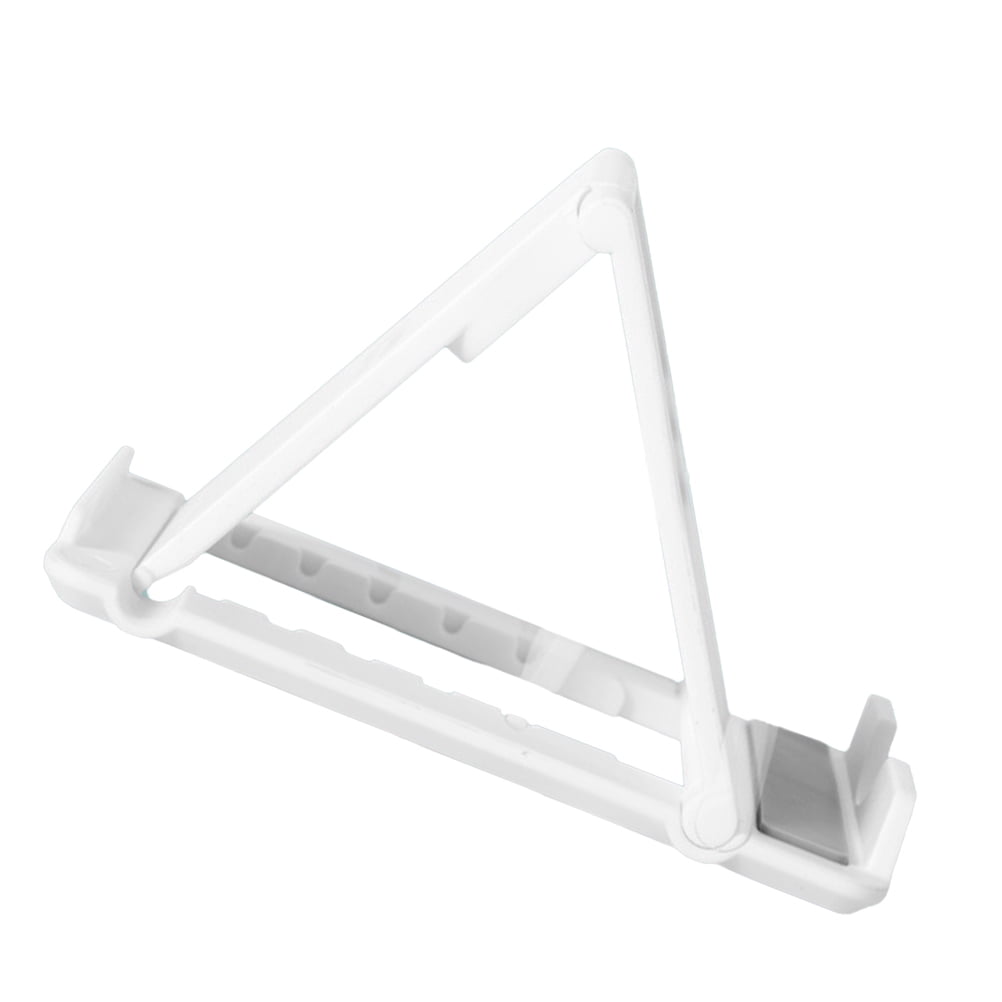 OUNONA Folding Adjustment Bracket Cell Phone Holder Brackets White ...