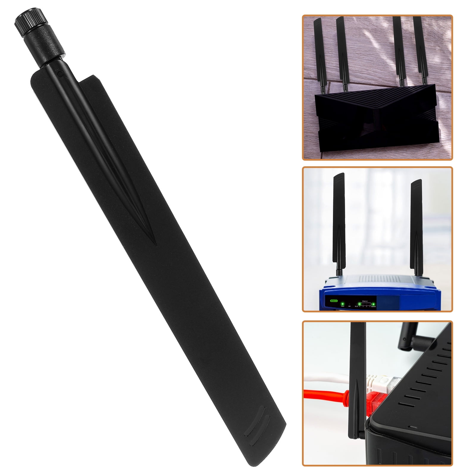 OUNONA Folding Antenna for Router Indoor Router Antenna Stable Signal ...