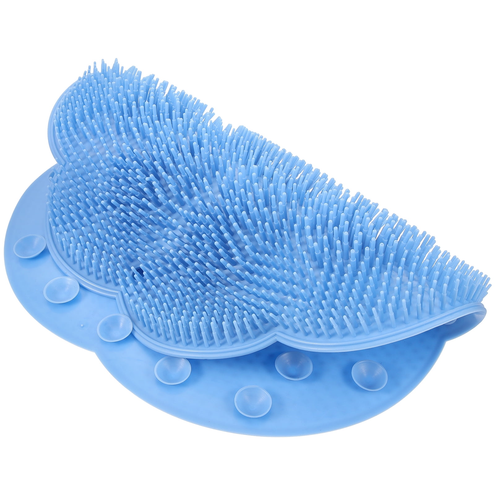 OUNONA 1Pcs Silicone Square Foot And Back Scrubber For Lazy People Men ...