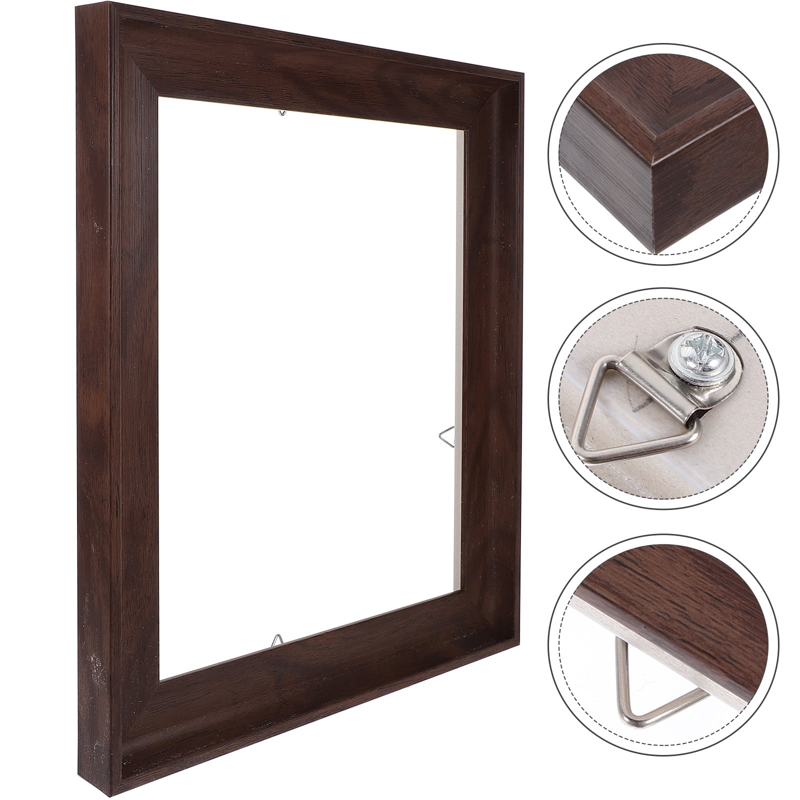 OUNONA Framed Painting Floater Canvas Frames Hanging Picture Coffee ...