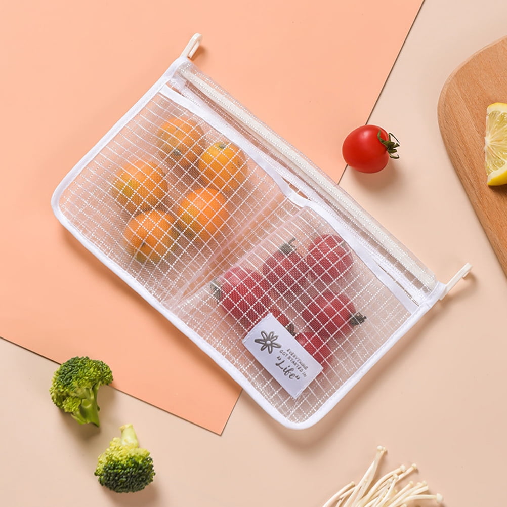 OUNONA Fridge Organizer with Double Compartments for Storage Made of PP ...