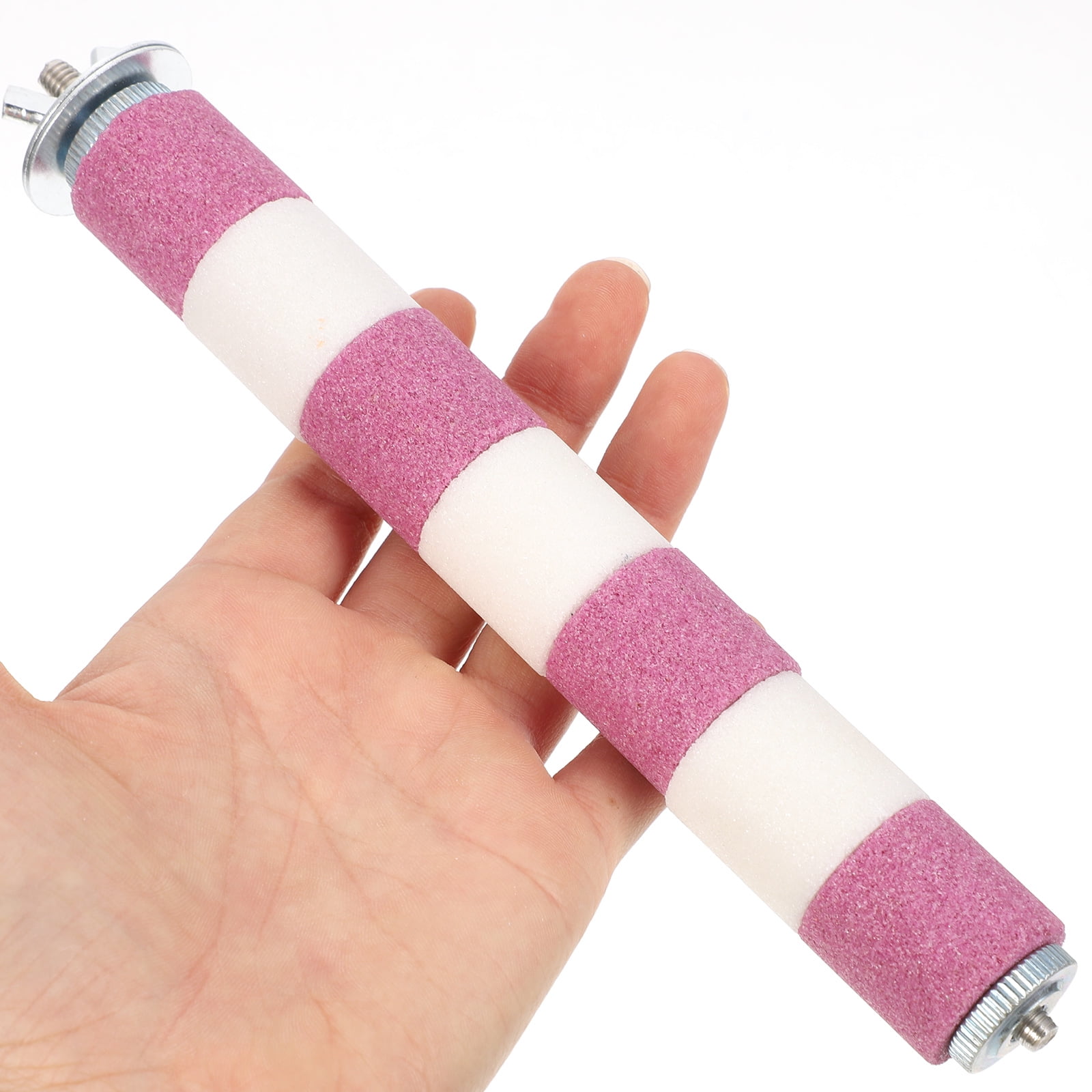 OUNONA Frosted Bird Rod Toy for Parakeets Parrot Bite Stick Molar Stick ...