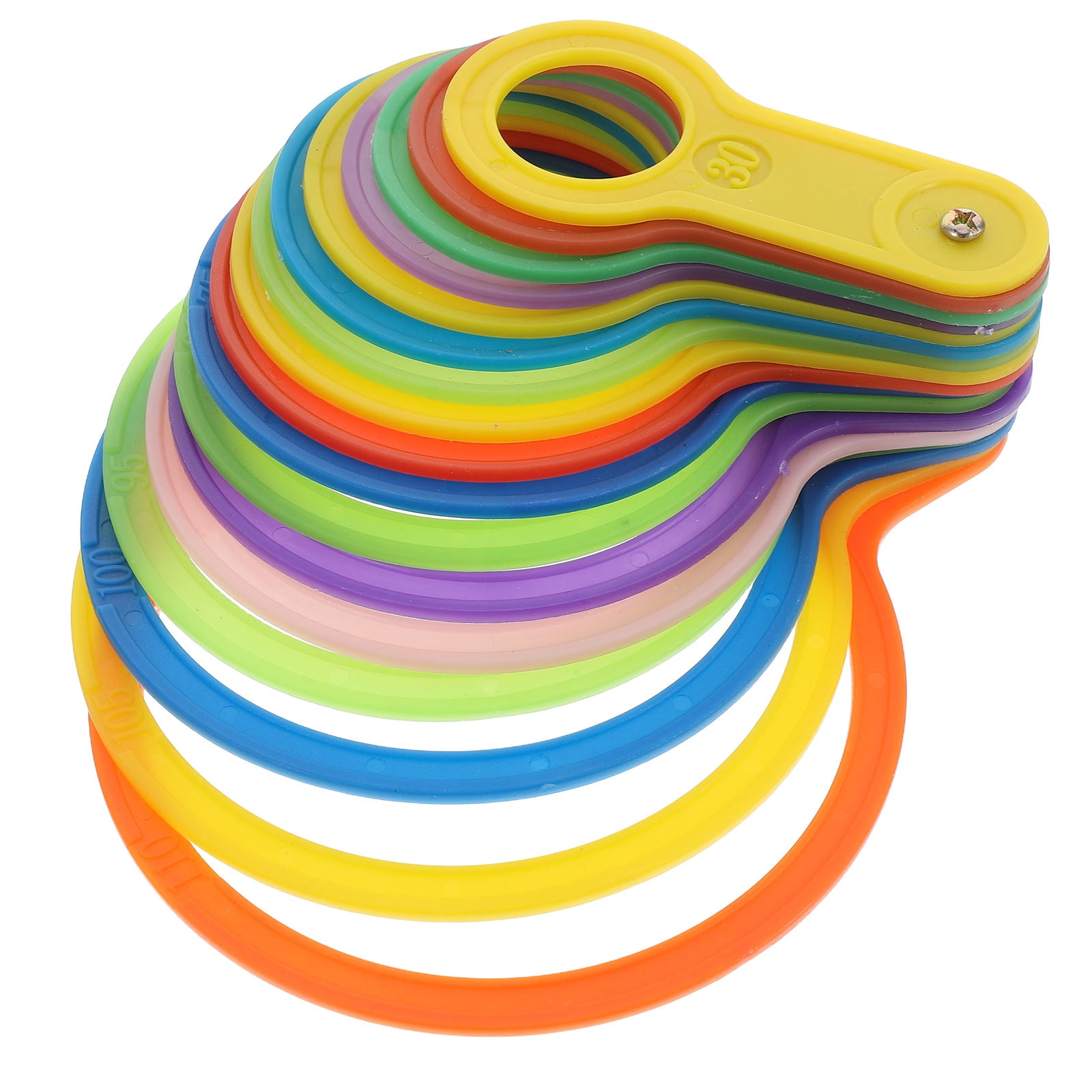 OUNONA Plastic Fruits Grading Circle Multi-Color Easy to Use for ...