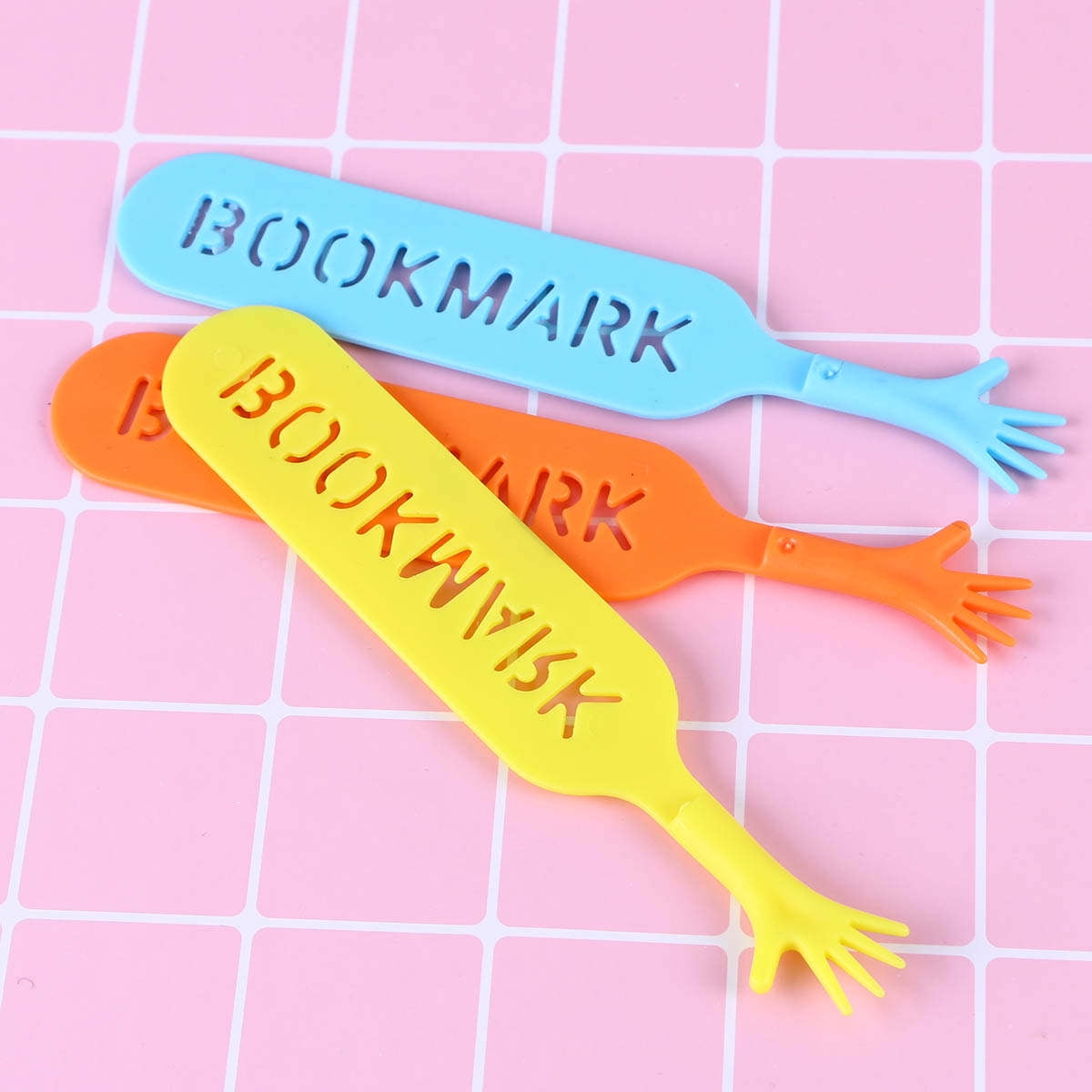 OUNONA Funny Hand-Shaped Bookmarks for Book Marking Great Gifts for ...