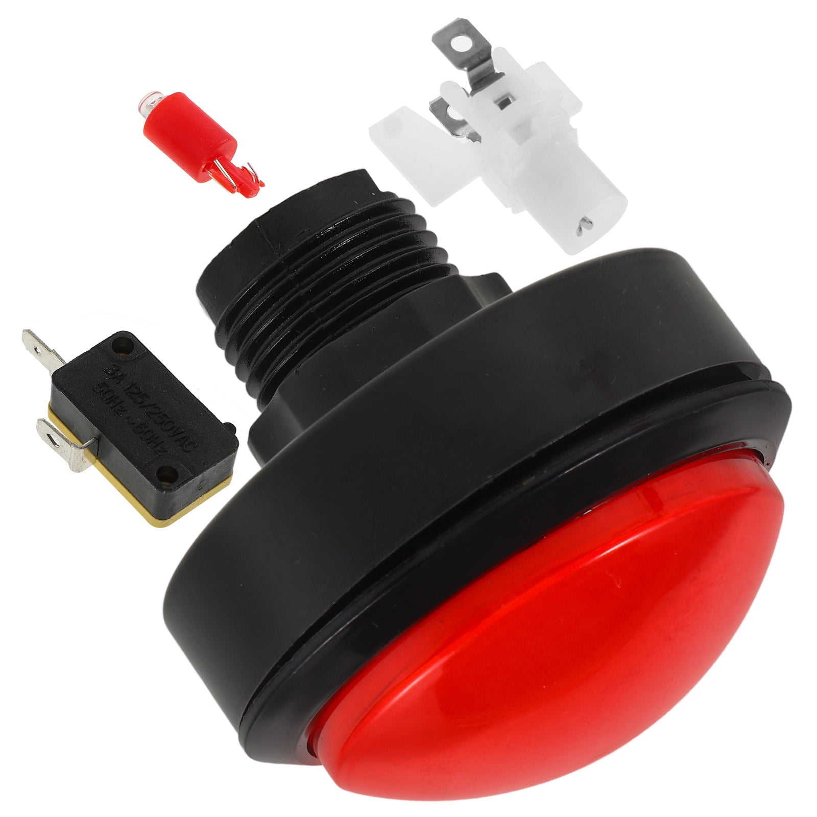 OUNONA Game Push Button Replacement Game Button Game Machine Button Round Game Button - Walmart.com