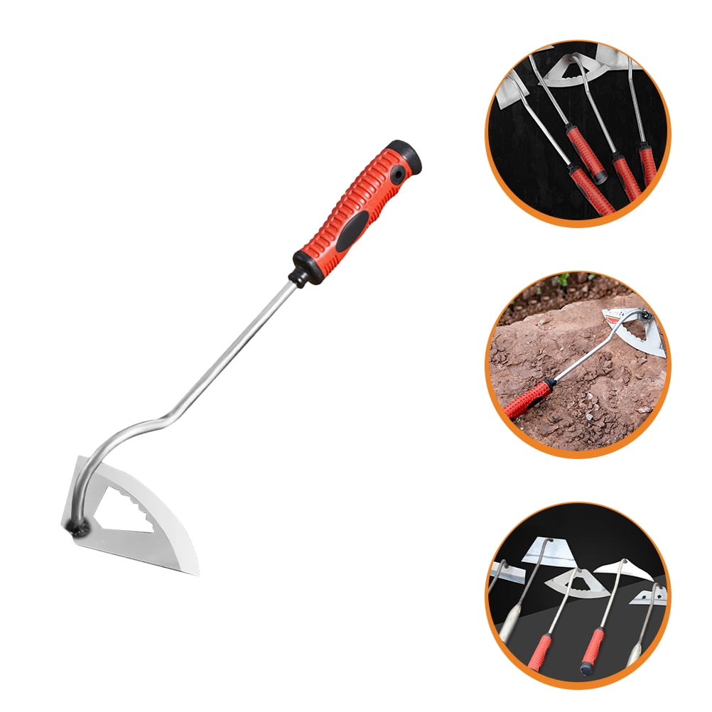 OUNONA Garden Hoe Hollow Hand Hoe Gardening Tools for Weeding Loosening ...