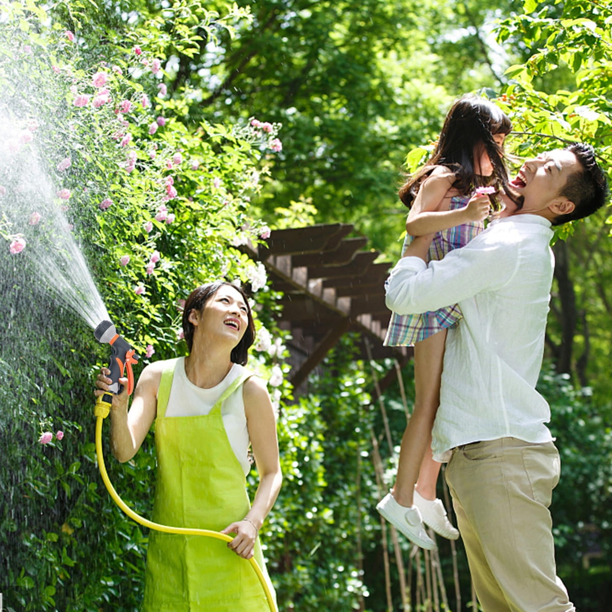 OUNONA Garden Hose Pipe Nozzle Water Spray Suit Watering Lawn - Walmart.com