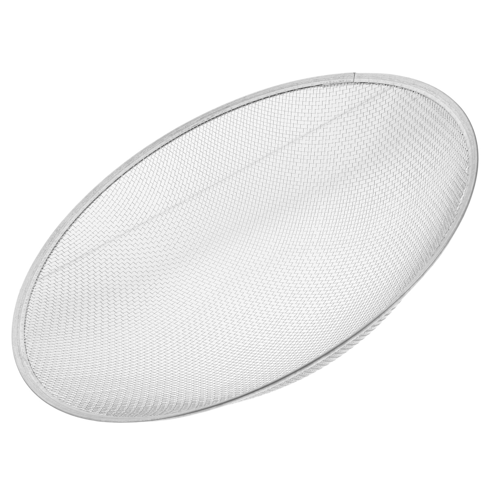 OUNONA Garden Soil Sieve Round Sifter Tool Convenient Soil Sifter Metal ...