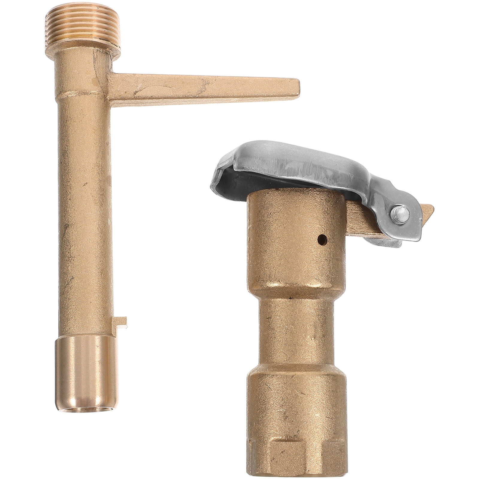 OUNONA Garden Water Connector Copper Outlet Prop Pendant Decals Golden ...