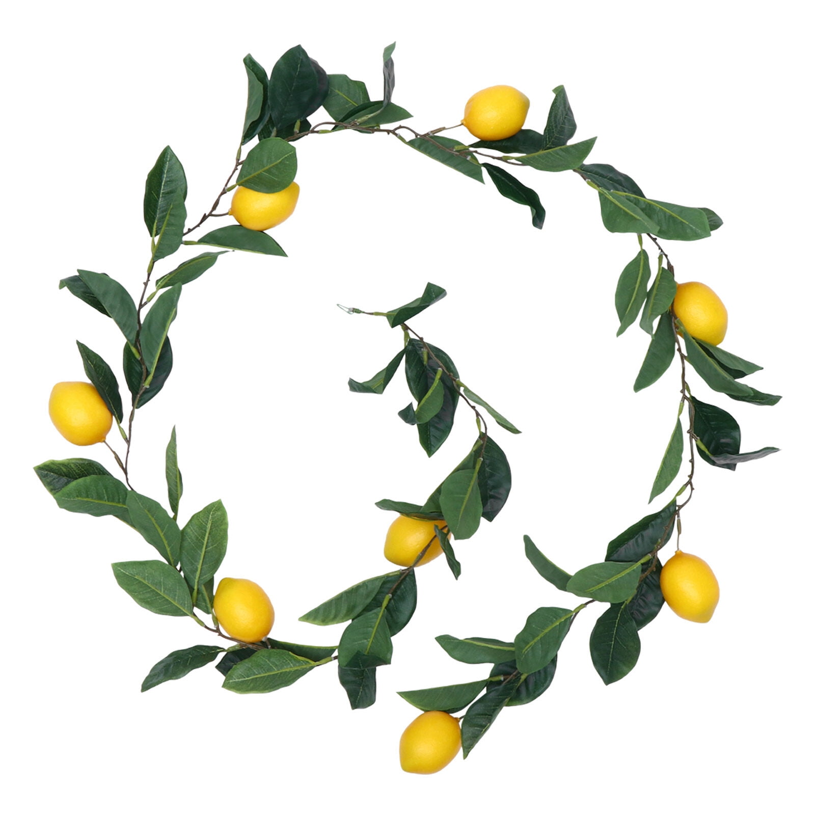 OUNONA Garland Lemon Artificial Fruit Greenery Vines Faux Swag Vine ...