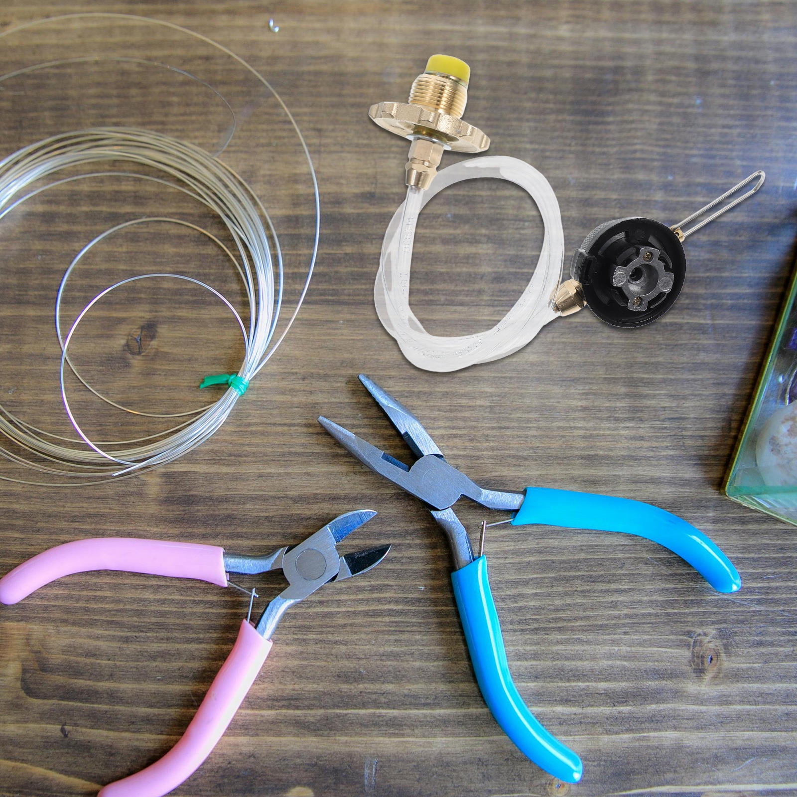 OUNONA Gas Adapter Propane Canister Converter Camping Gas Refill ...