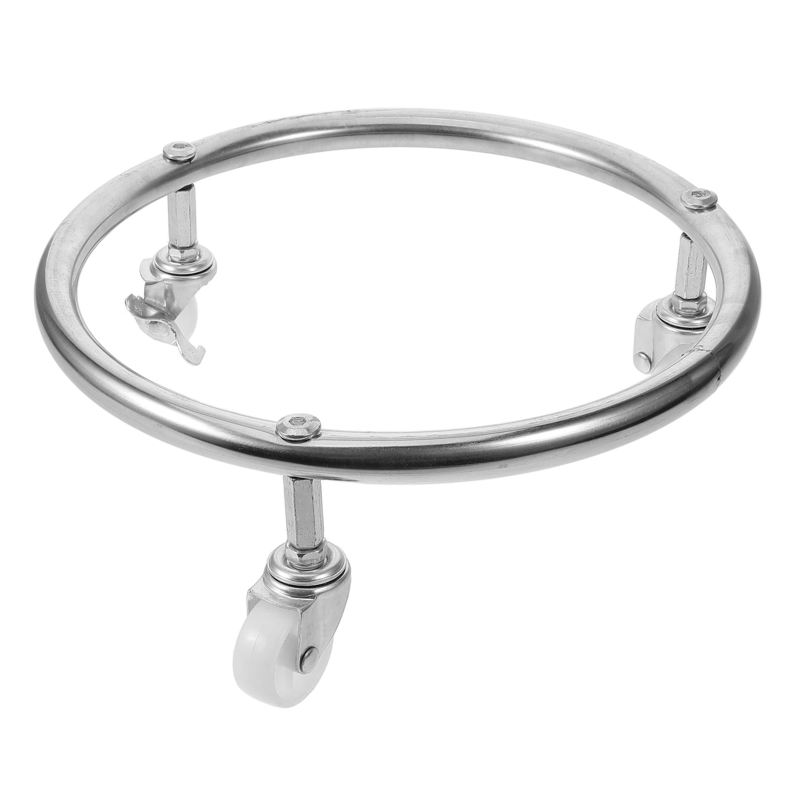 OUNONA Gas Bottle Holder Tank Stabilizer Cylinder Base Propane Silver ...