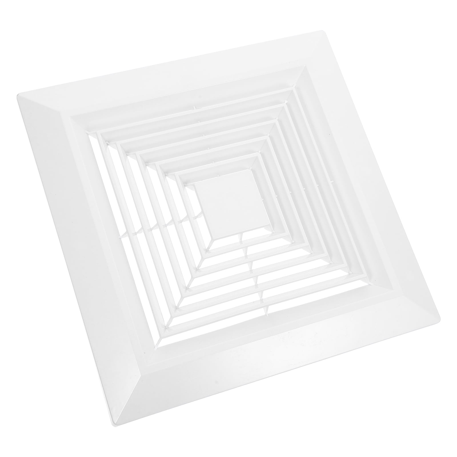 OUNONA Gazebo Air Bathroom Exhaust Fan Hood 24.50X24.50X1.80CM White ...