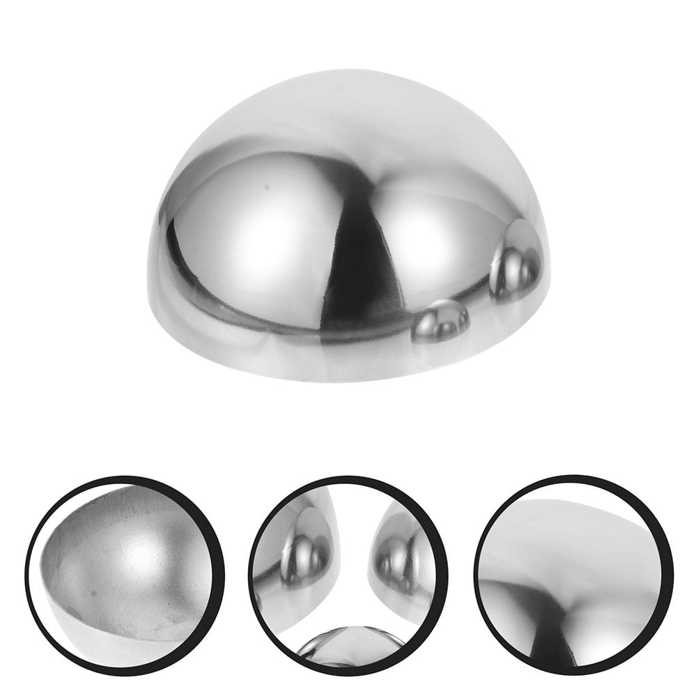 OUNONA Gazing Spheres Semi Ball Gazing Ball Garden Hemisphere Ball ...