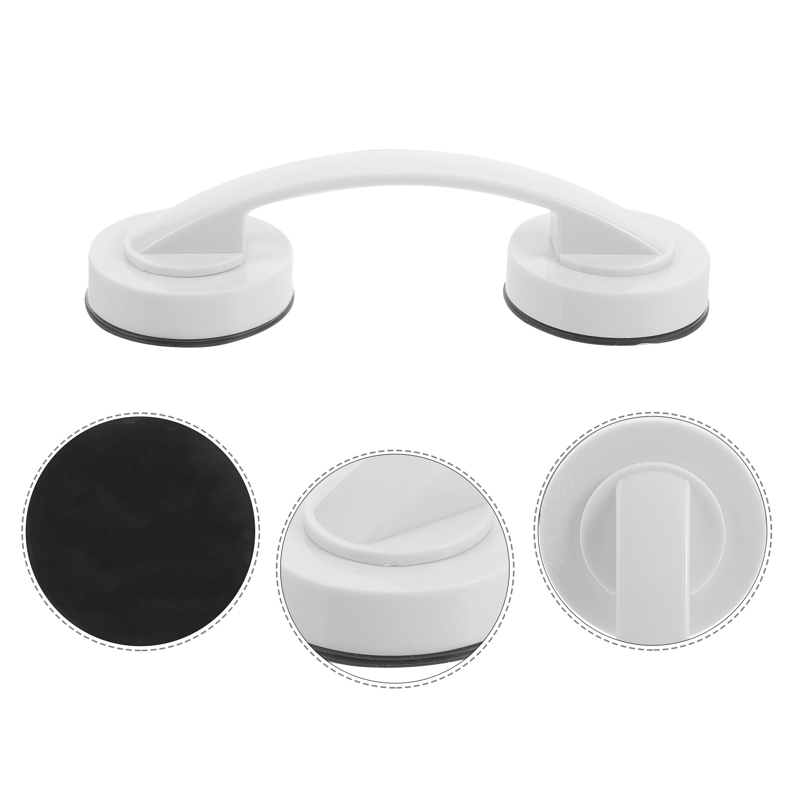 OUNONA Glass Door Handle Replacement Suction Handles for Cabinets ...